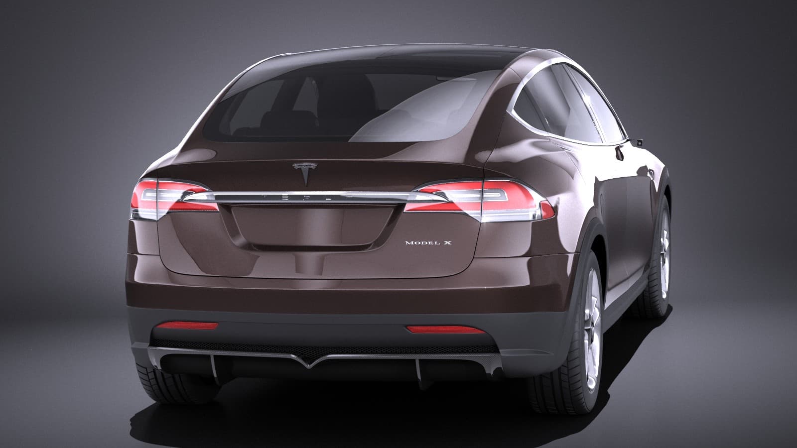 Tesla Model X 2015 (V-Ray) by SQUIR