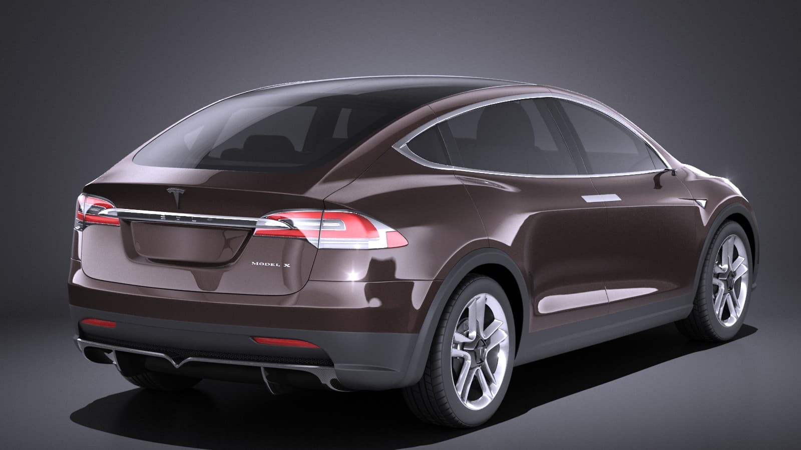 Tesla Model X 2015 (V-Ray) by SQUIR
