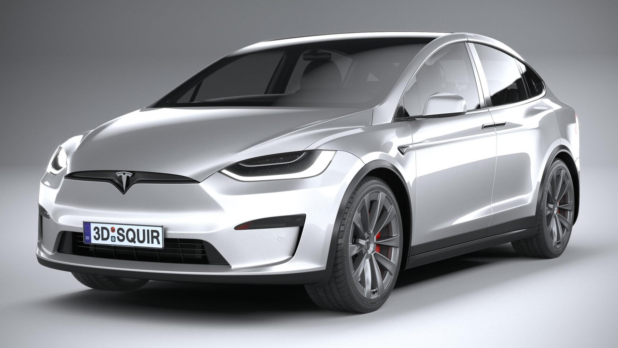 Tesla Model X 2021 by SQUIR