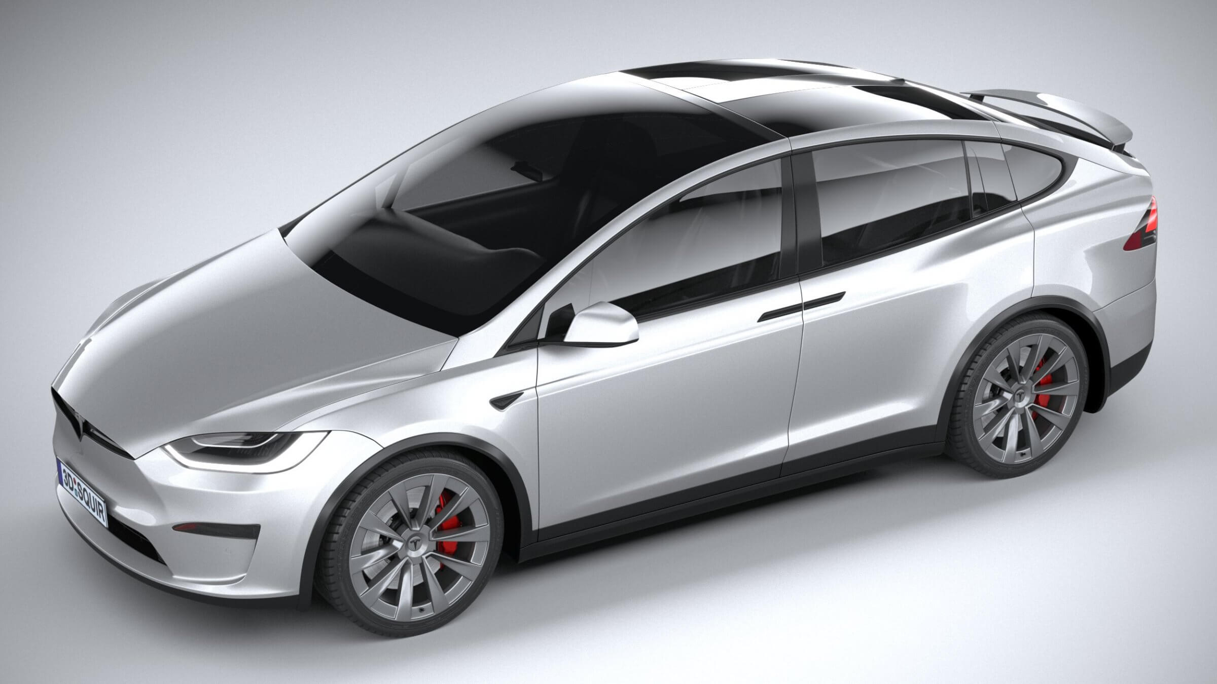 Tesla Model X 2021 by SQUIR