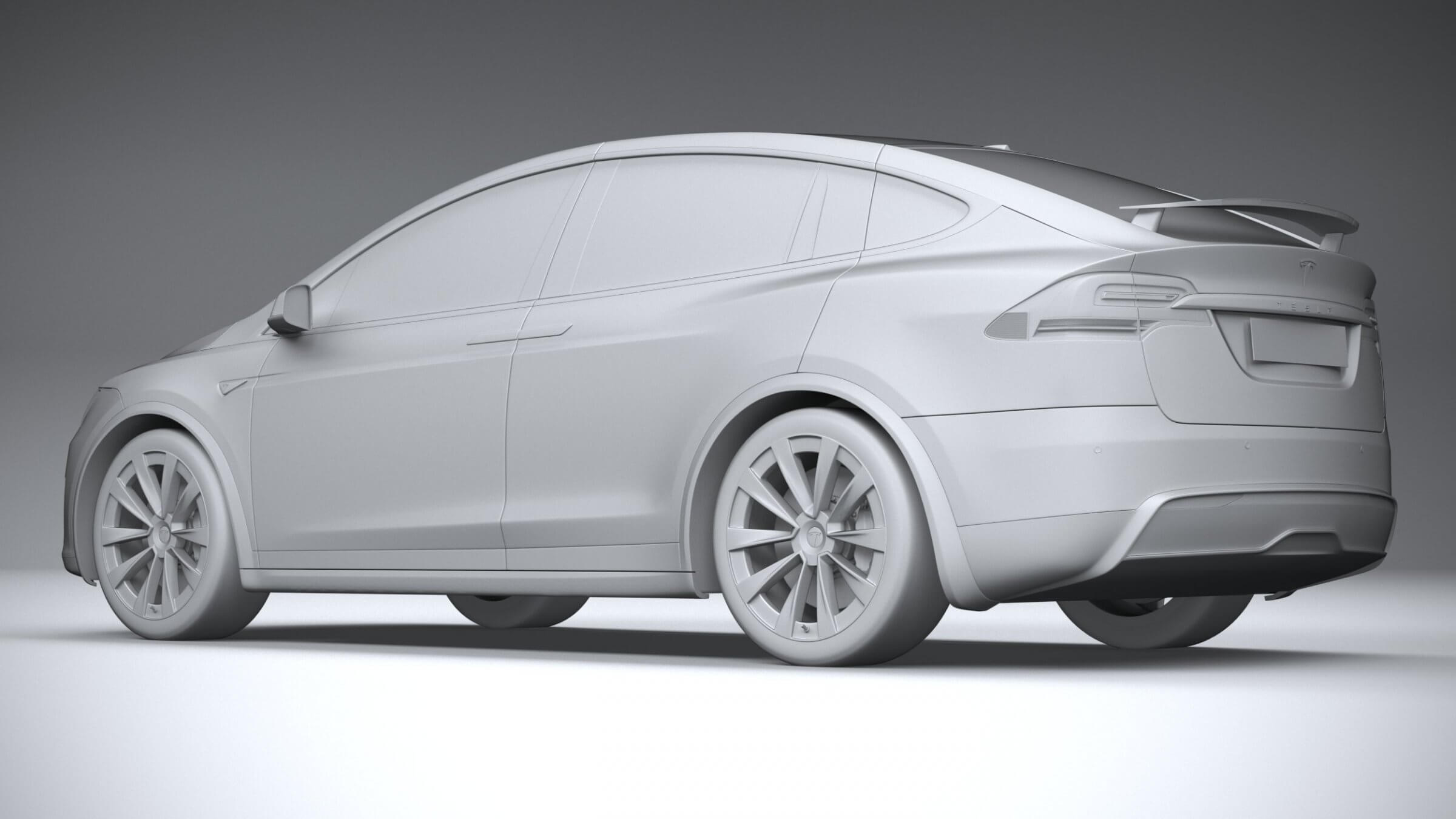 Tesla Model X 2021 by SQUIR