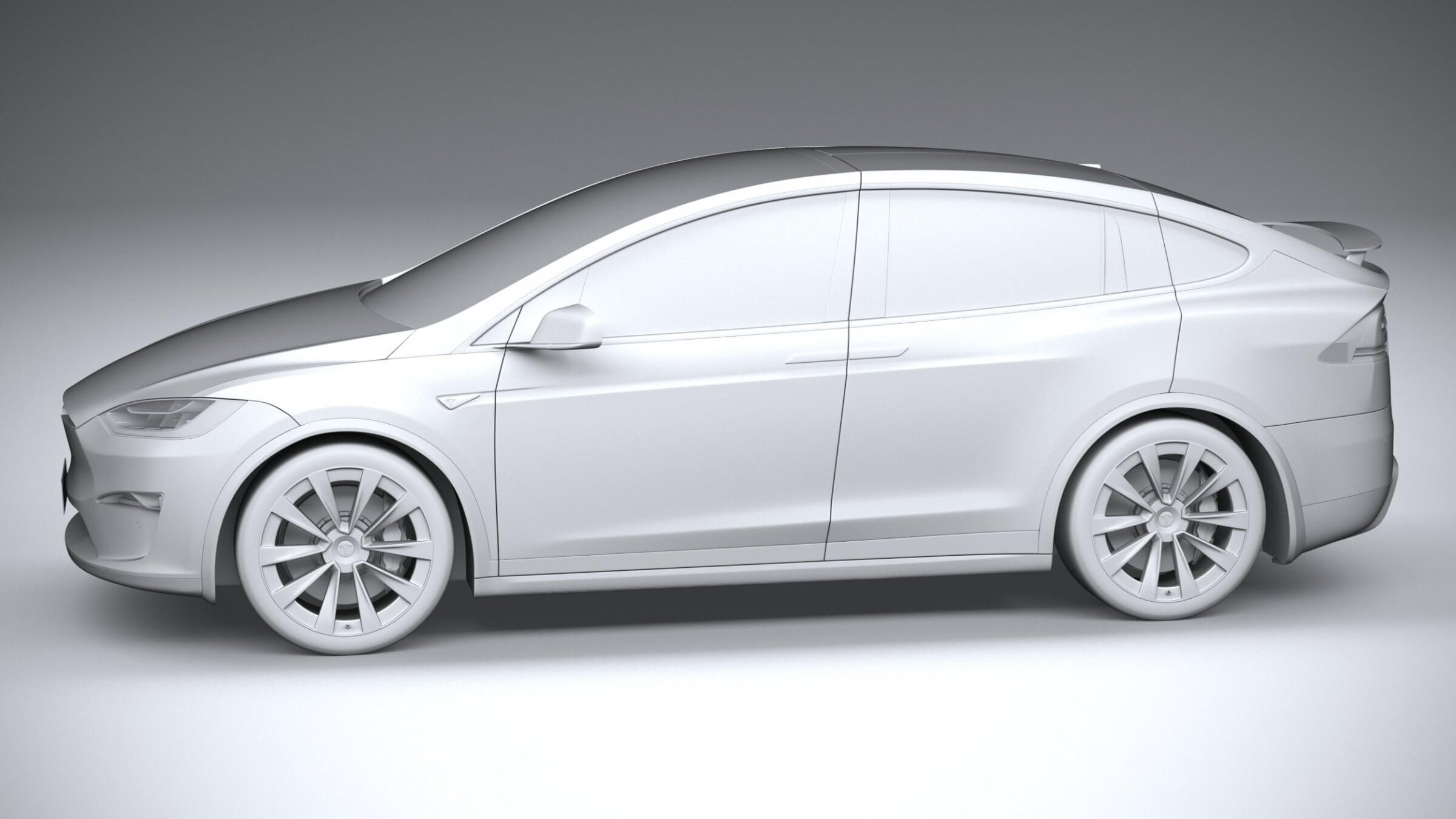 Tesla Model X 2021 by SQUIR