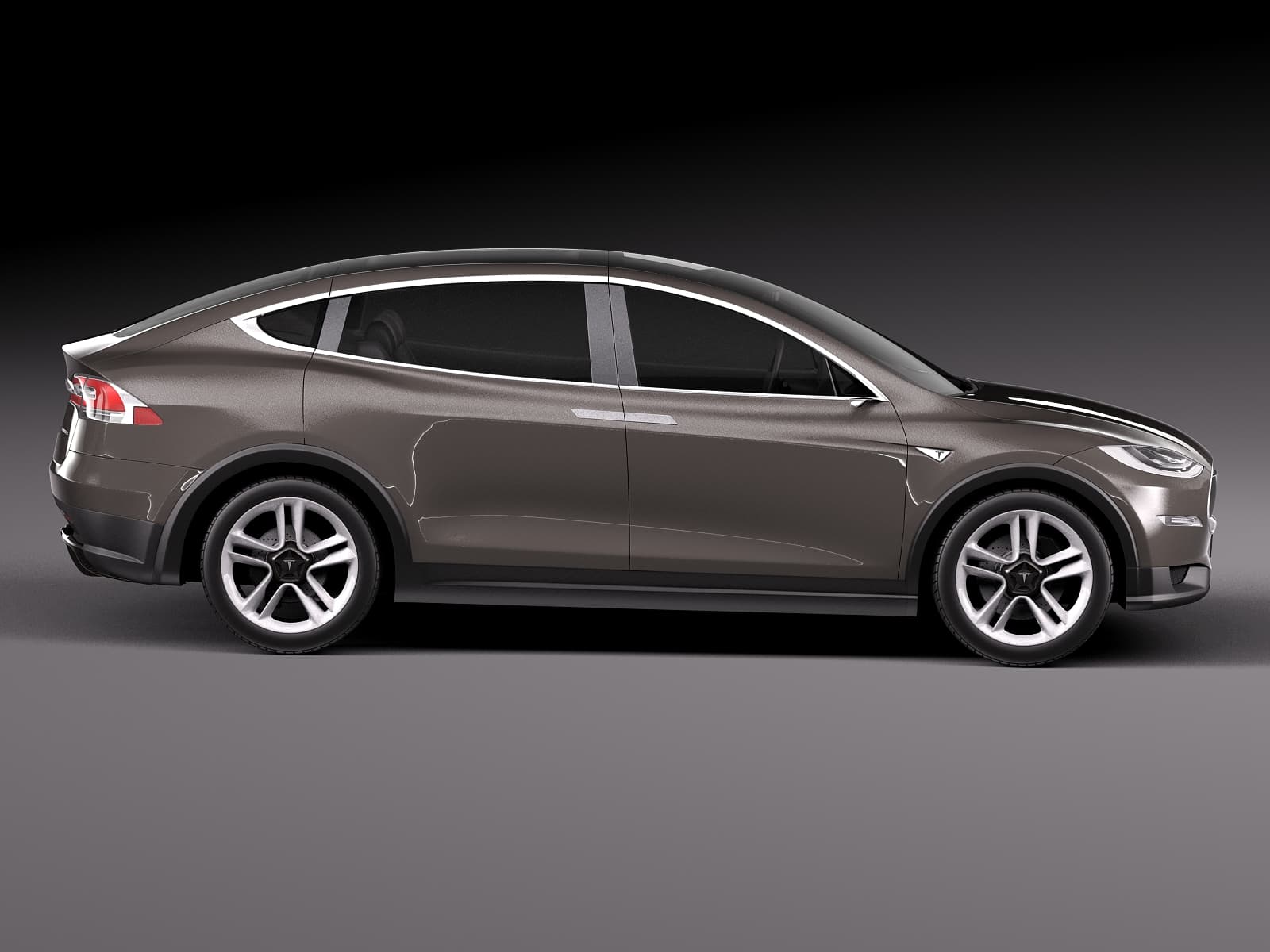 Tesla Model X Prototype 2012 by SQUIR