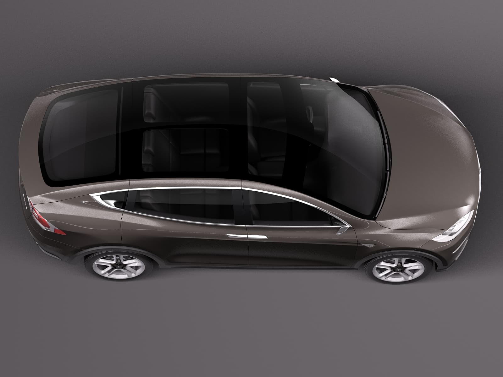 Tesla Model X Prototype 2012 by SQUIR