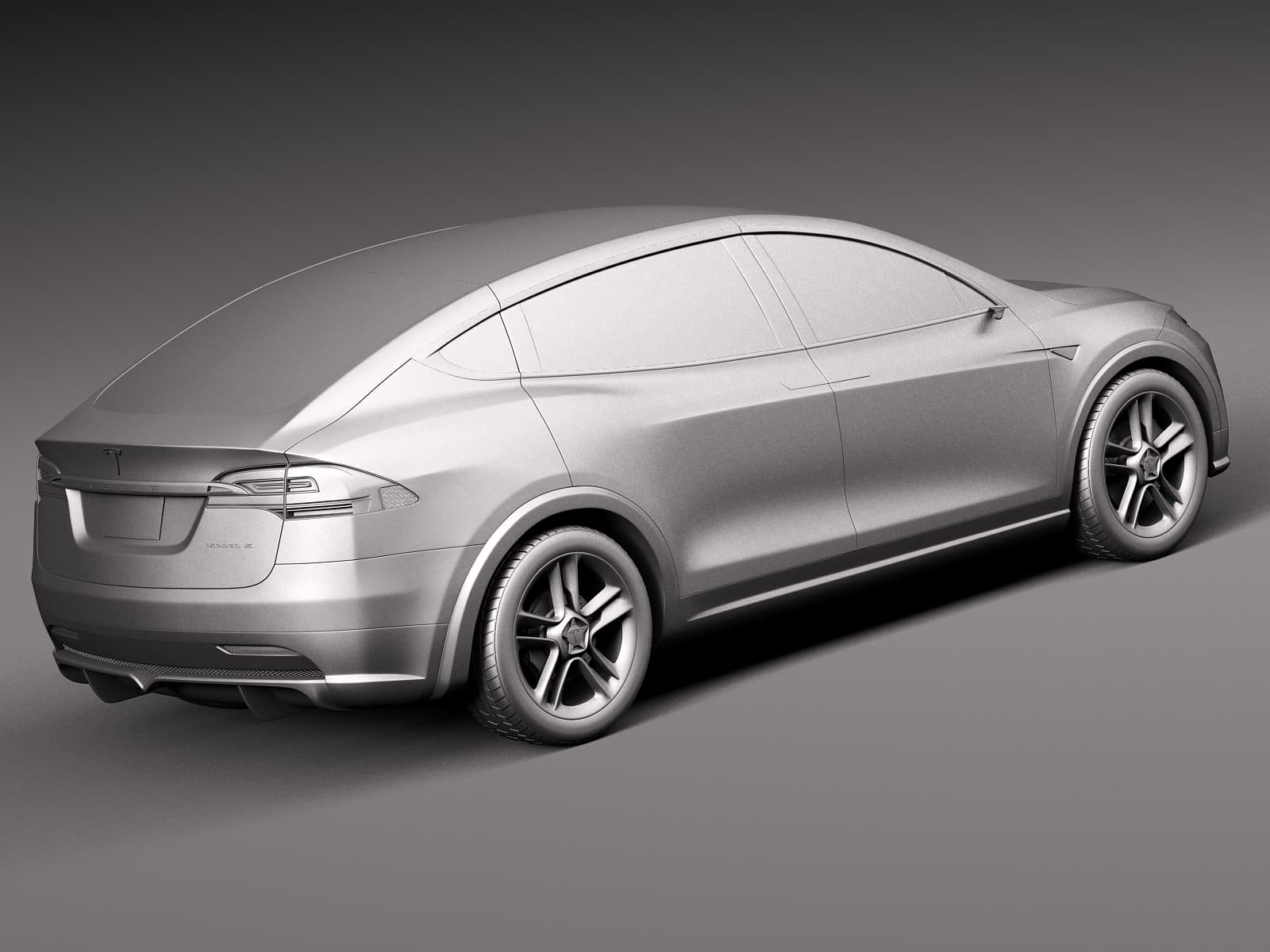 Tesla Model X Prototype 2012 by SQUIR
