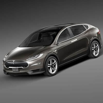 Tesla Model X Prototype 2012 by SQUIR