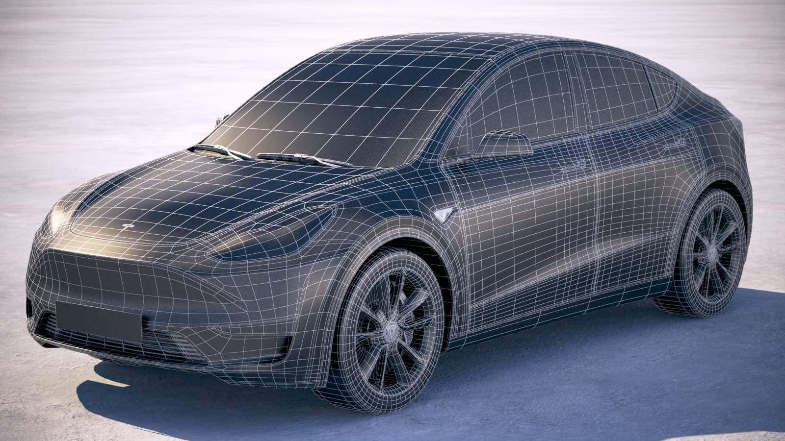 Tesla Model Y 2021 by SQUIR