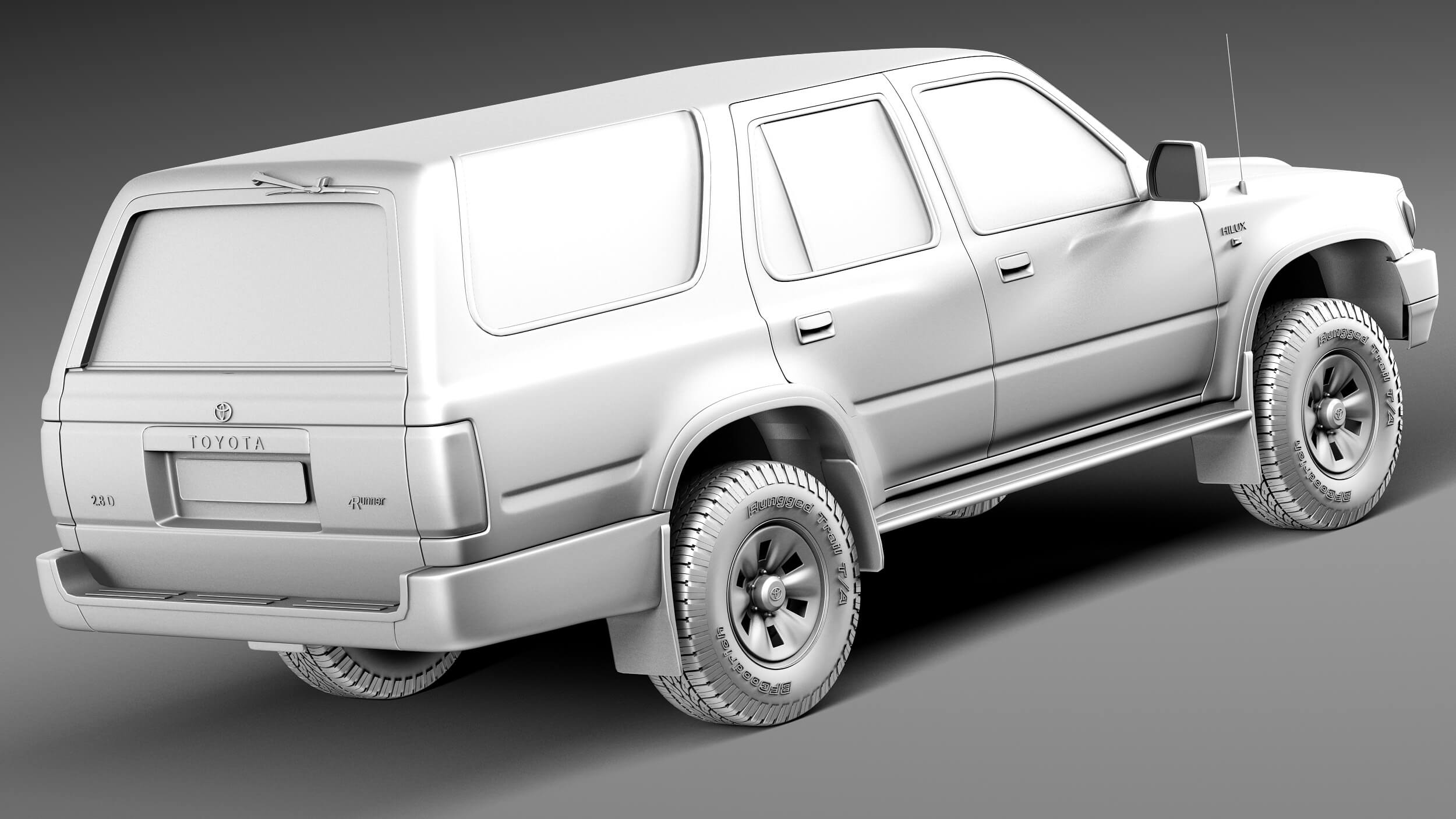 Toyota 4Runner 1989-1997 3D Model by SQUIR