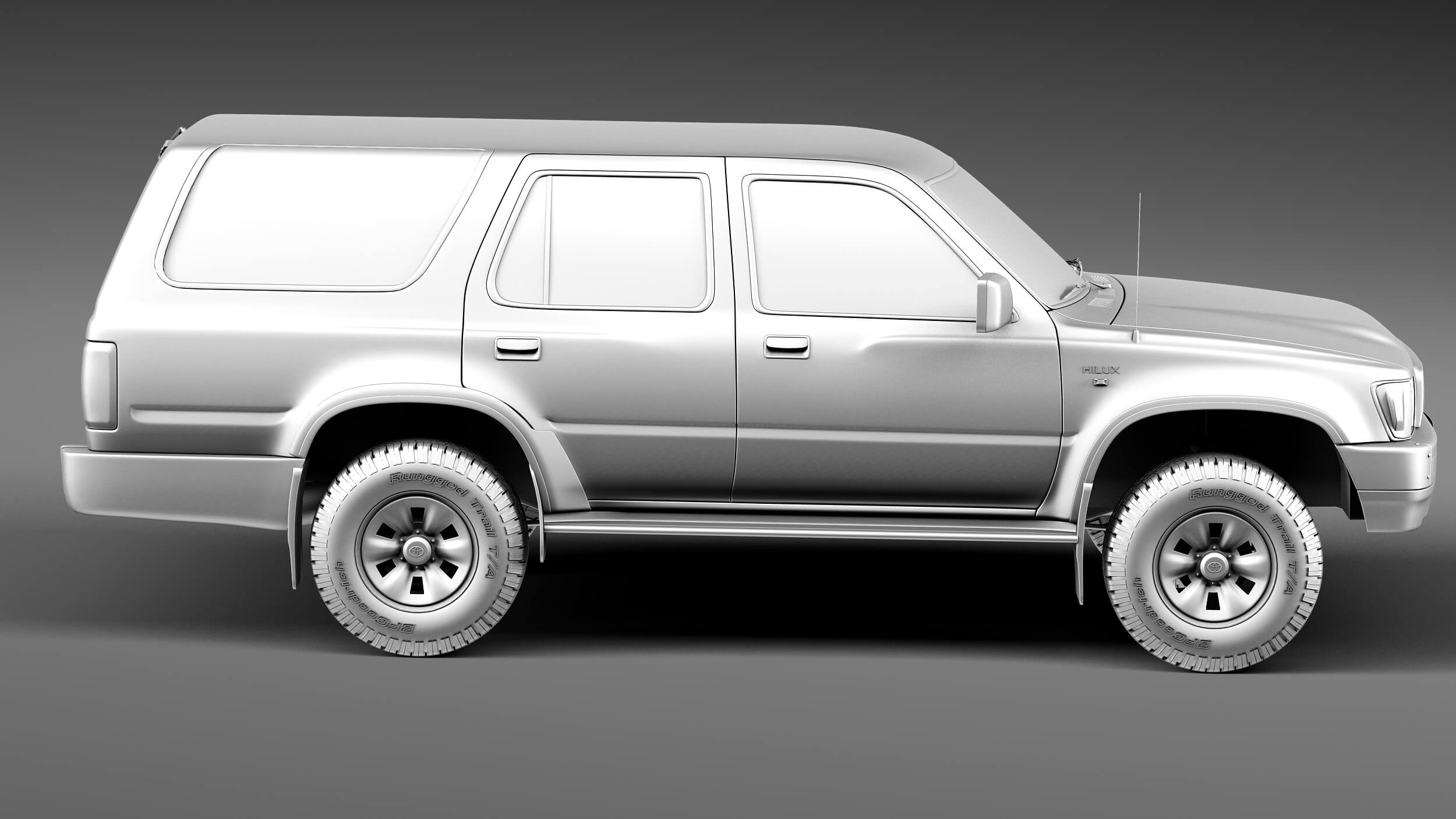 Toyota 4Runner 1989-1997 3D Model by SQUIR