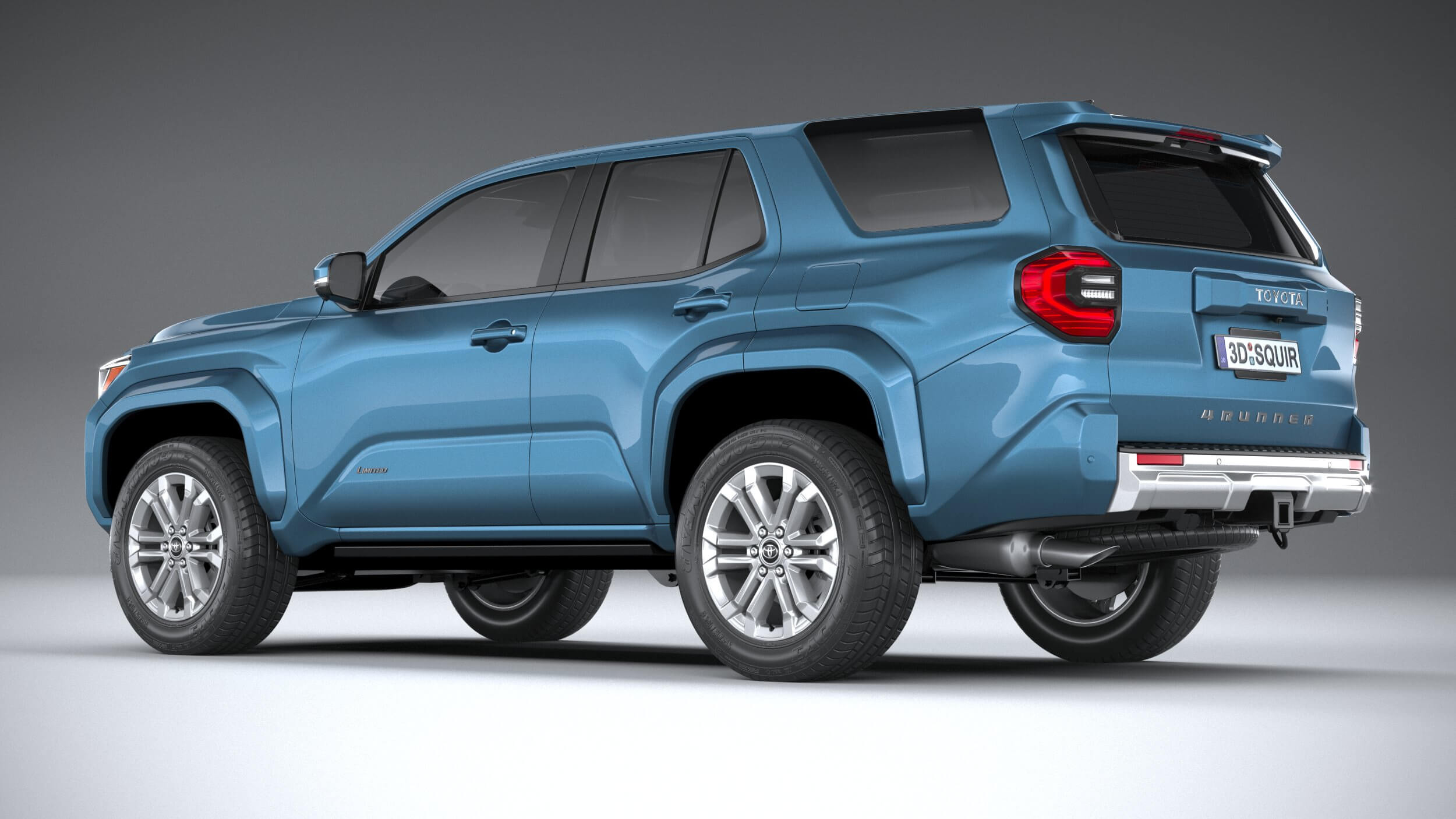 Toyota 4Runner 2025 - 3D Model by SQUIR