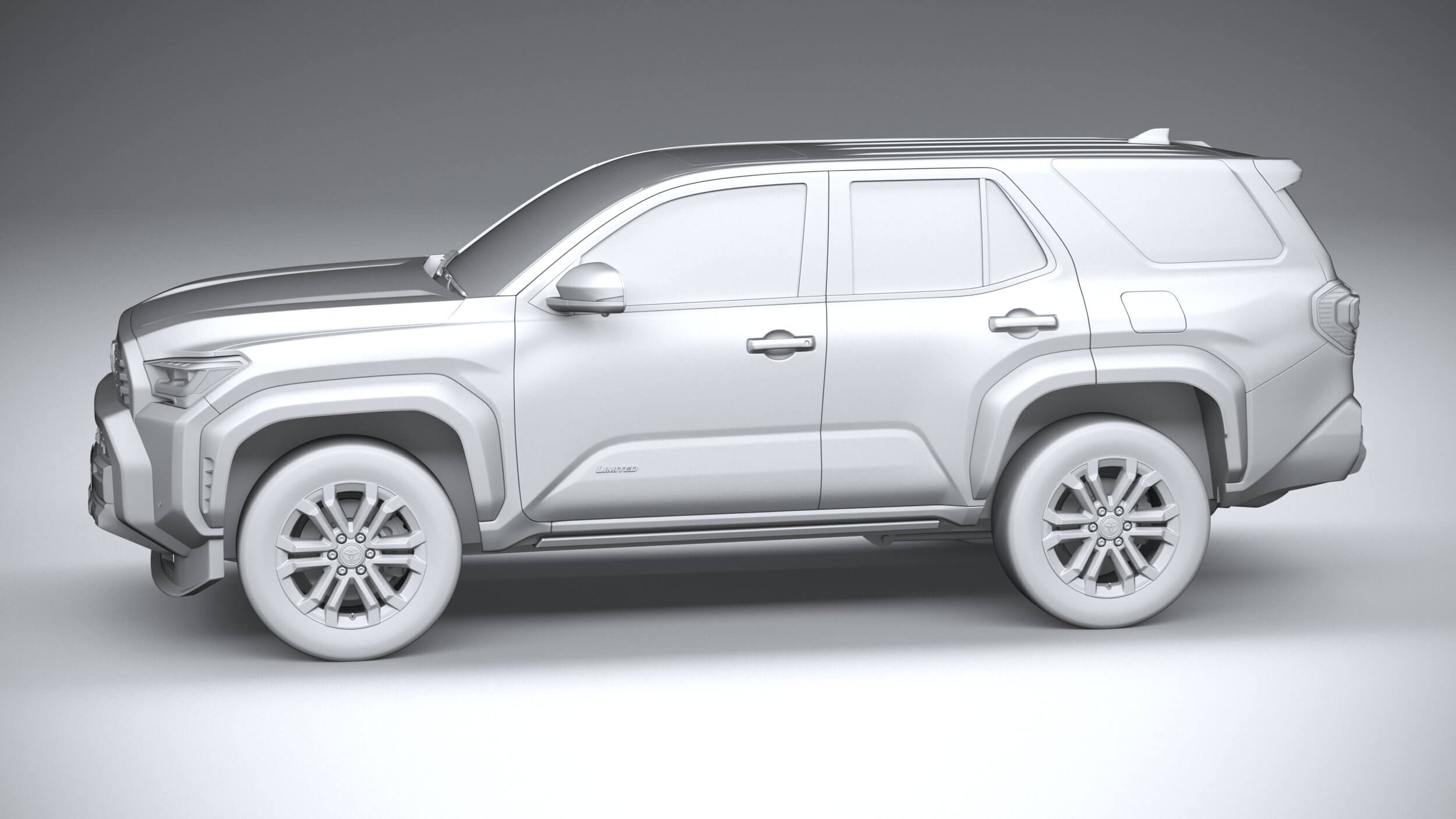 Toyota 4Runner 2025 - 3D Model by SQUIR