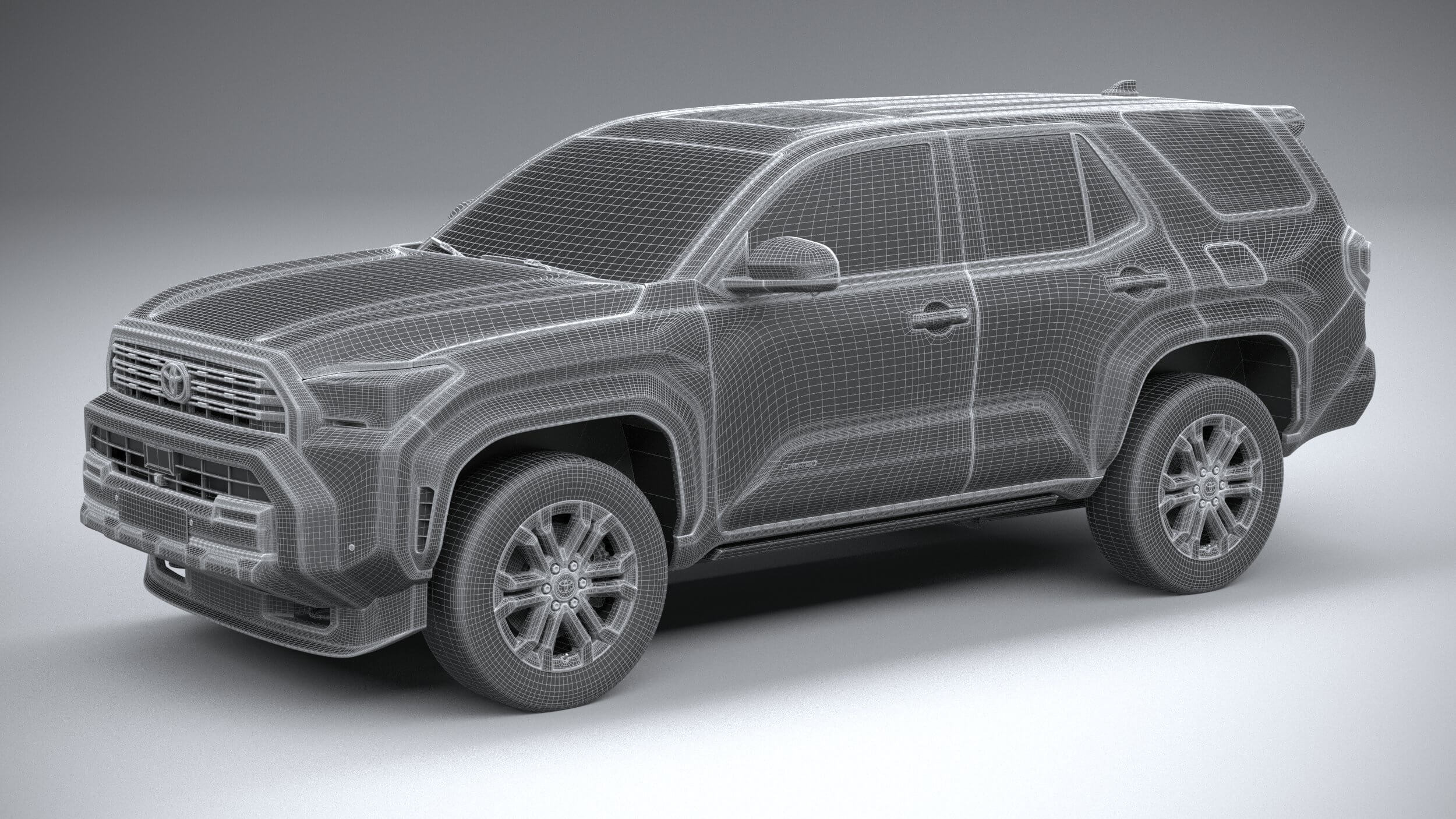 Toyota 4Runner 2025 - 3D Model by SQUIR