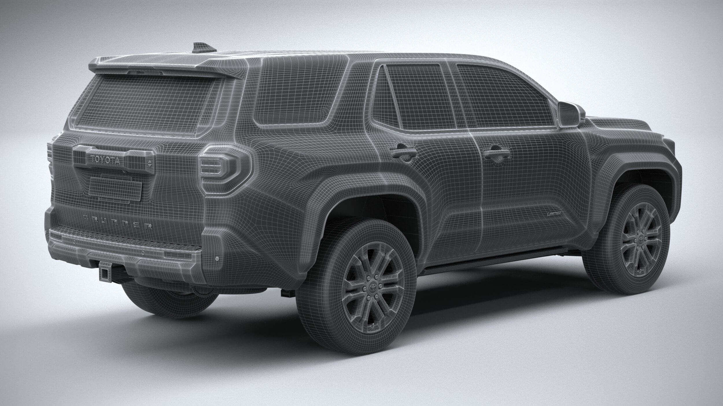 Toyota 4Runner 2025 - 3D Model by SQUIR