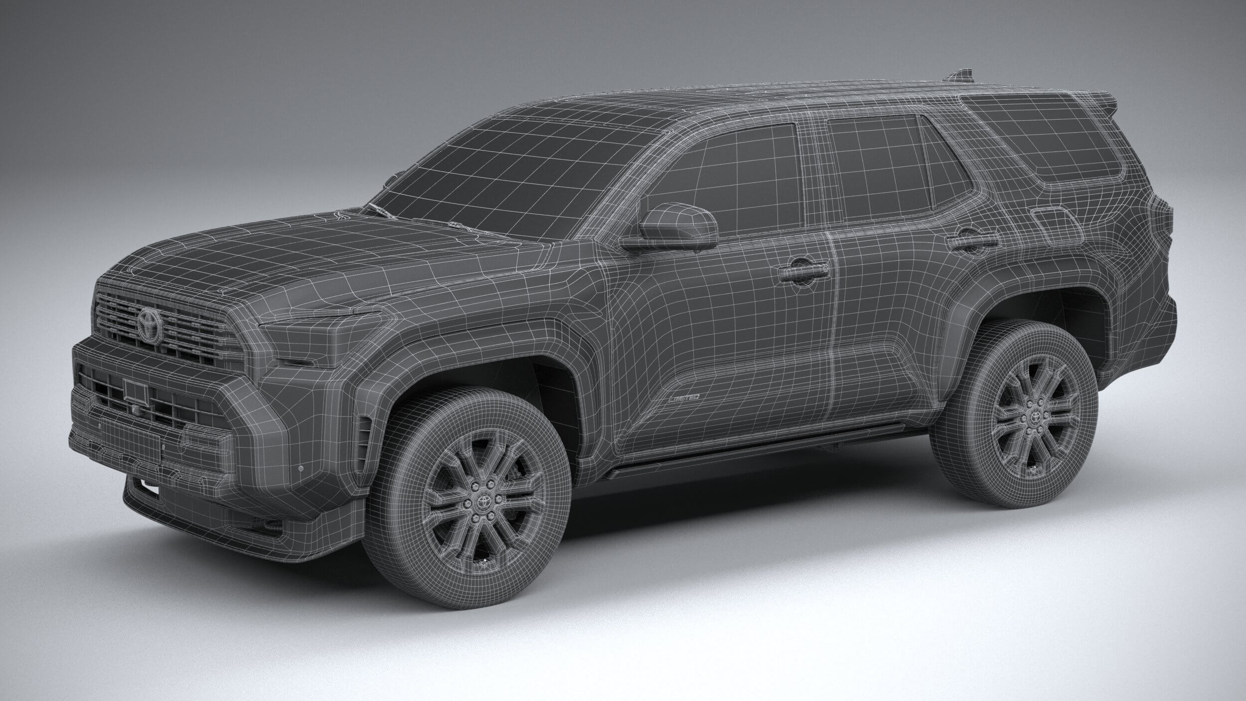 Toyota 4Runner 2025 - 3D Model by SQUIR