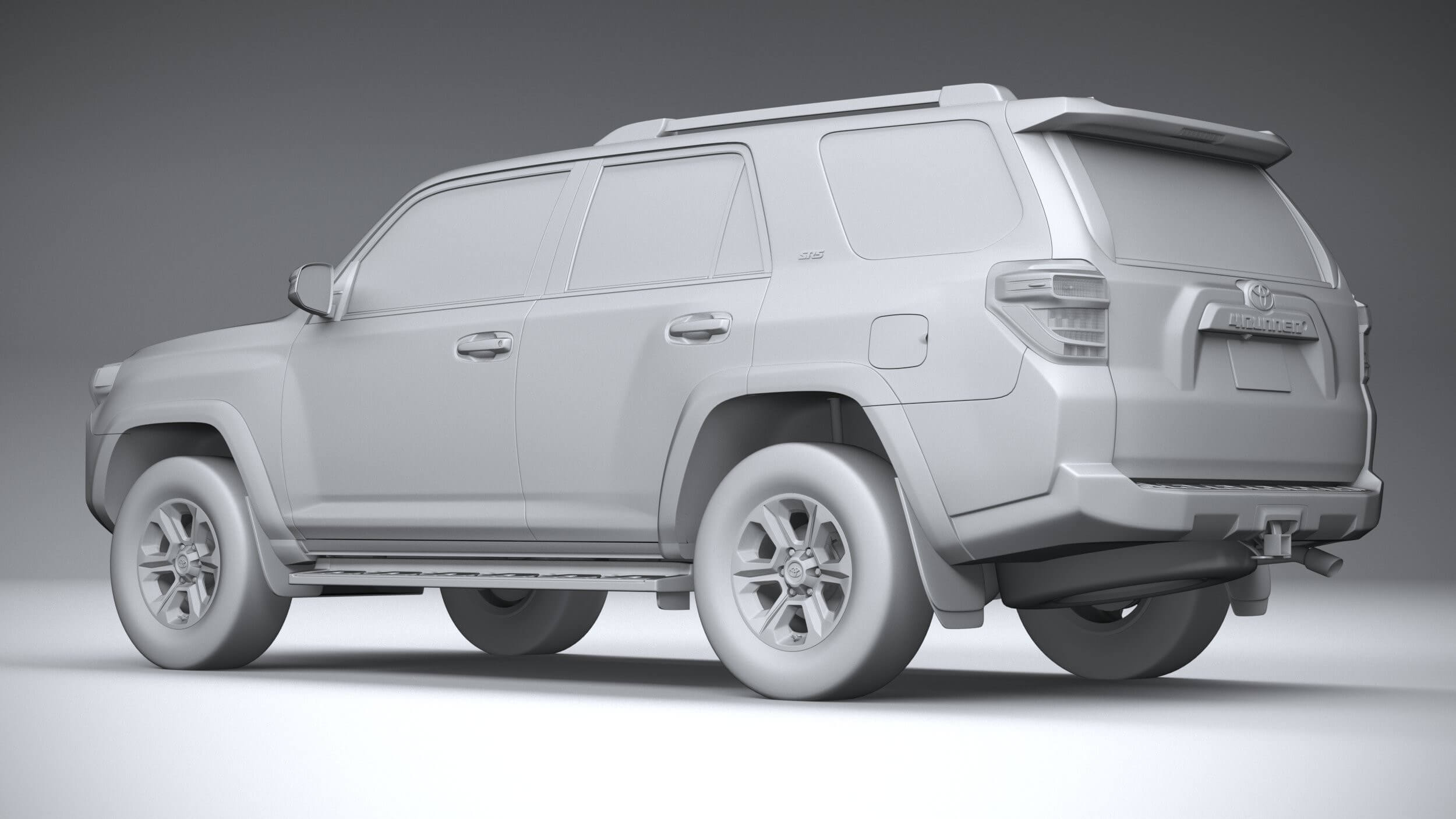 Toyota 4Runner Base 2020 - 3D Model by SQUIR