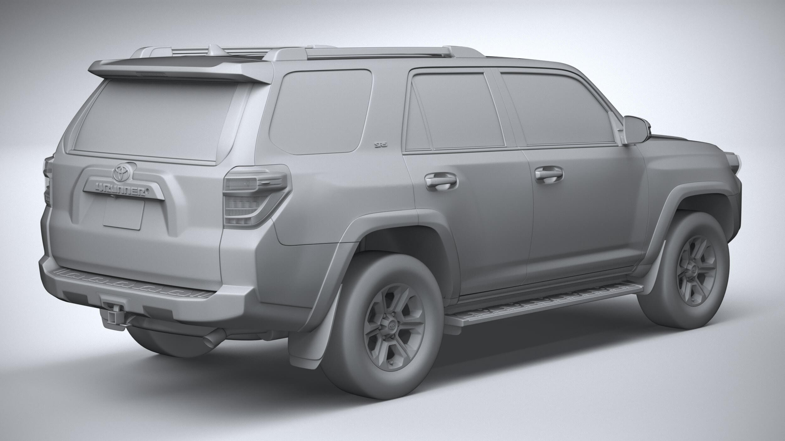 Toyota 4Runner Base 2020 - 3D Model by SQUIR