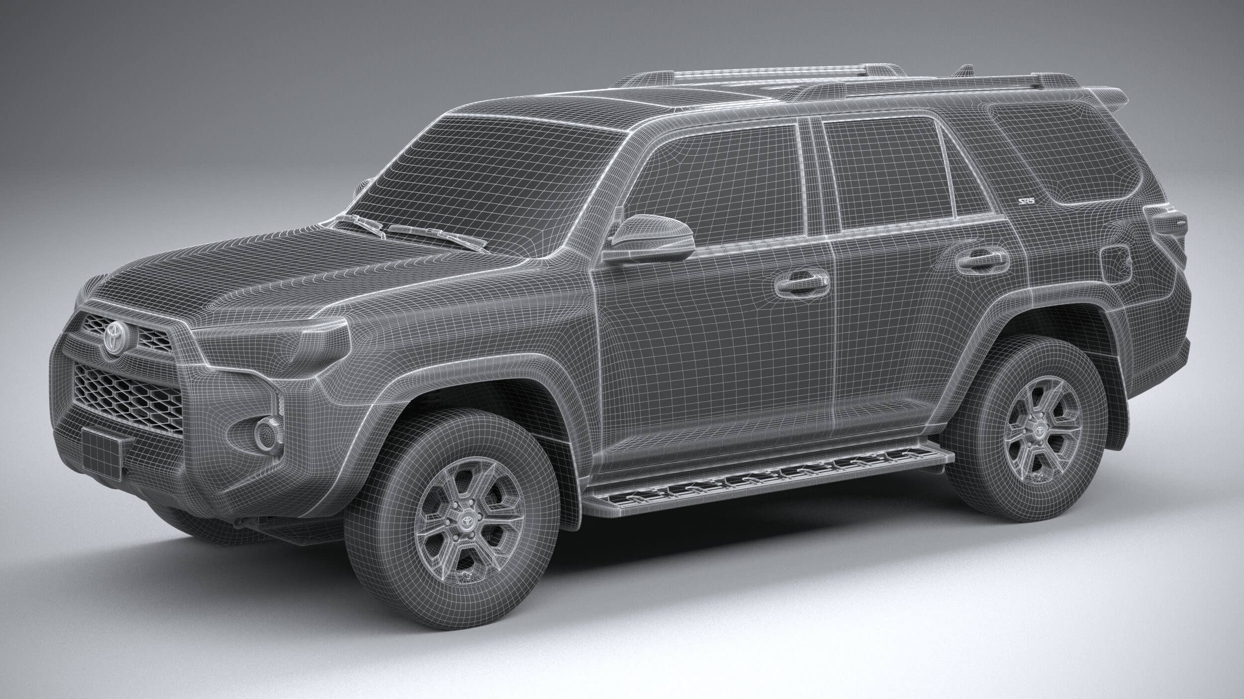 Toyota 4Runner Base 2020 - 3D Model by SQUIR
