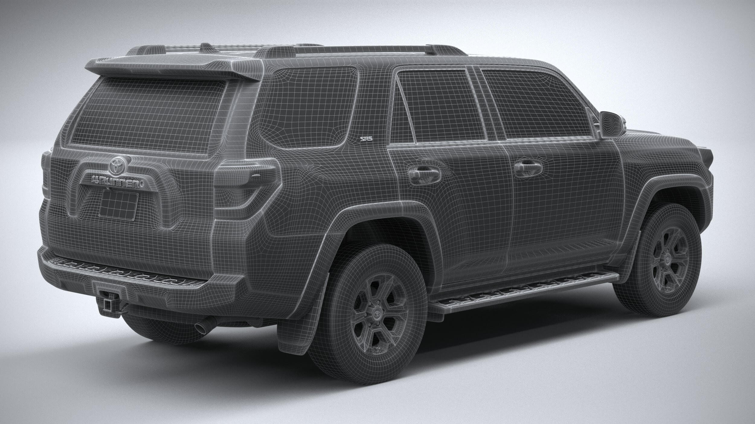 Toyota 4Runner Base 2020 - 3D Model by SQUIR