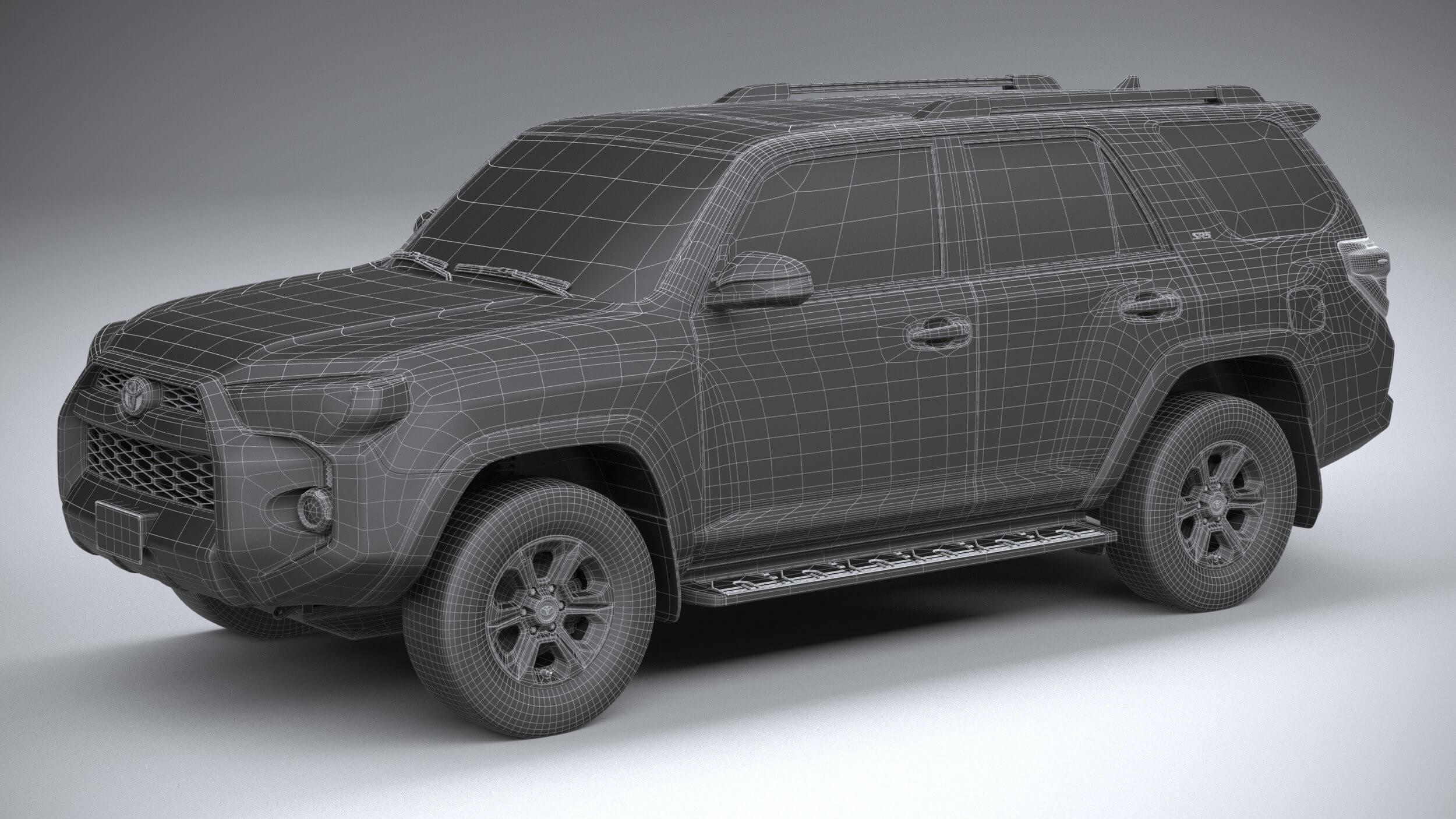 Toyota 4Runner Base 2020 - 3D Model by SQUIR