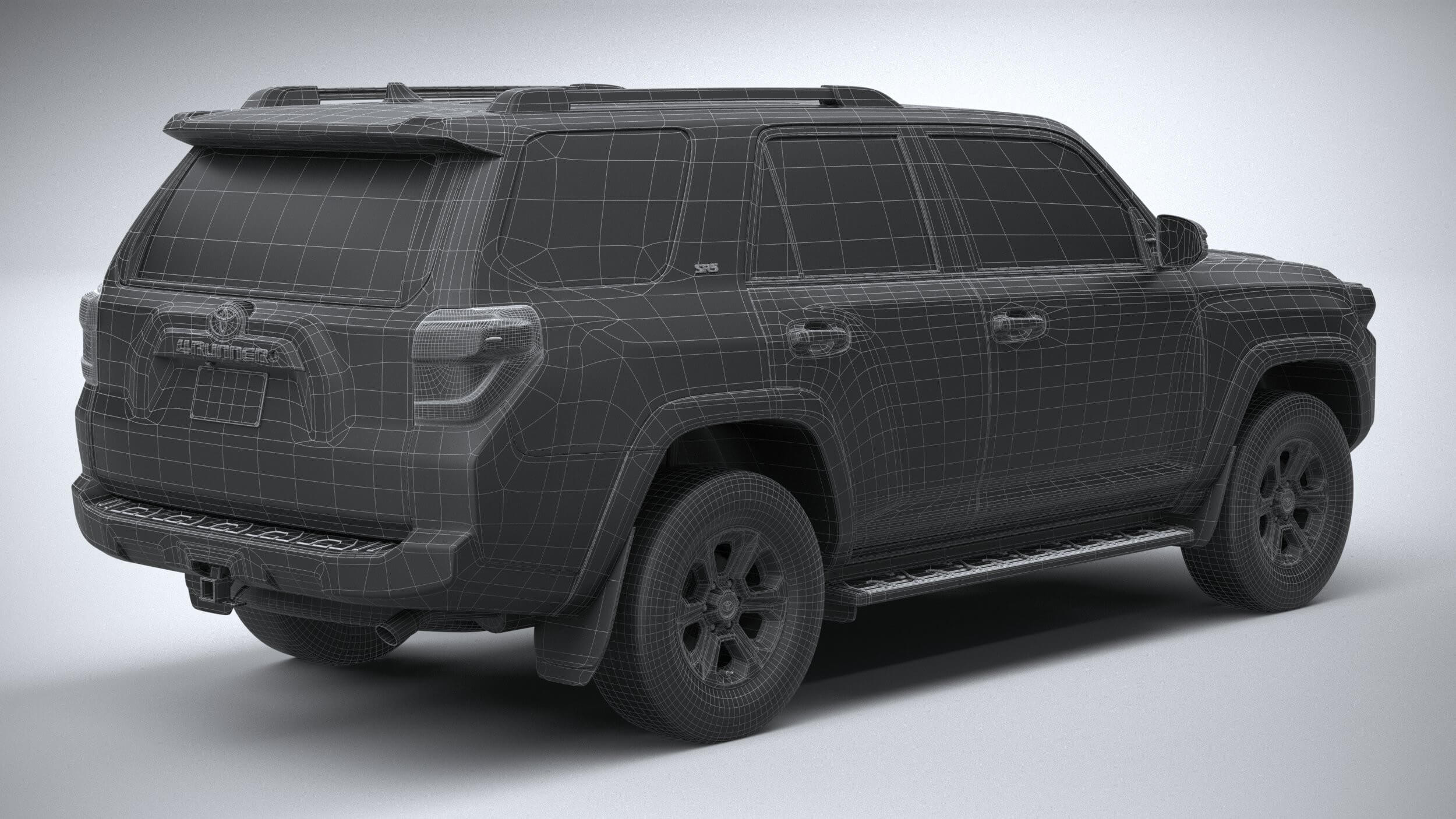 Toyota 4Runner Base 2020 - 3D Model by SQUIR