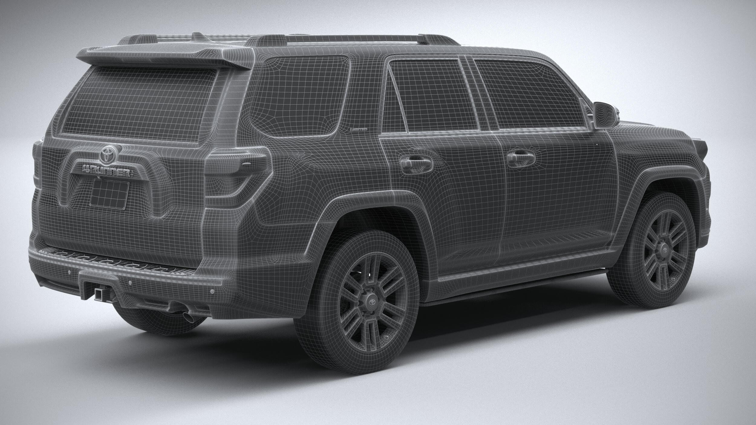 Toyota 4Runner Limited 2023 - 3D Model by SQUIR