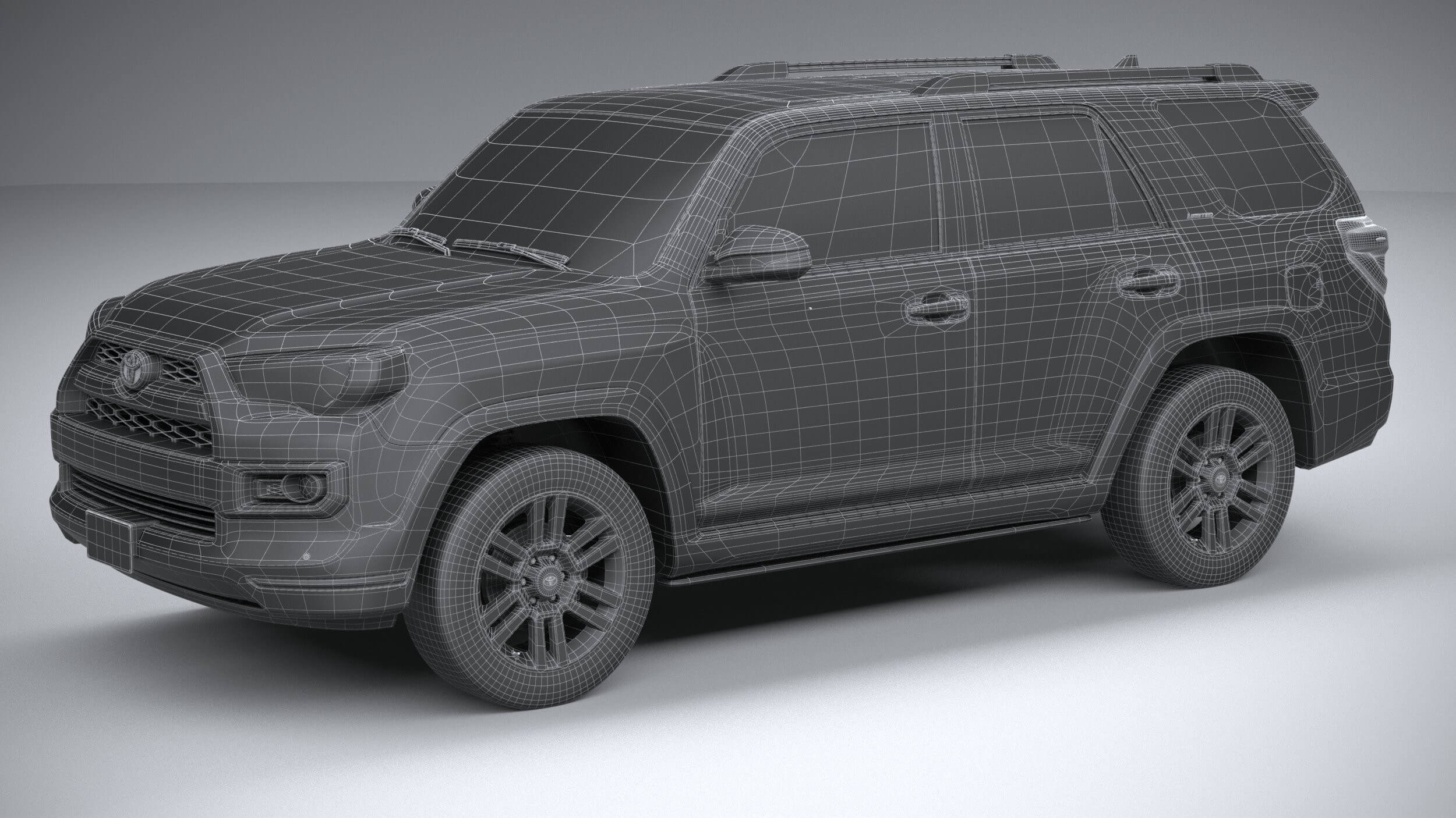 Toyota 4Runner Limited 2023 - 3D Model by SQUIR