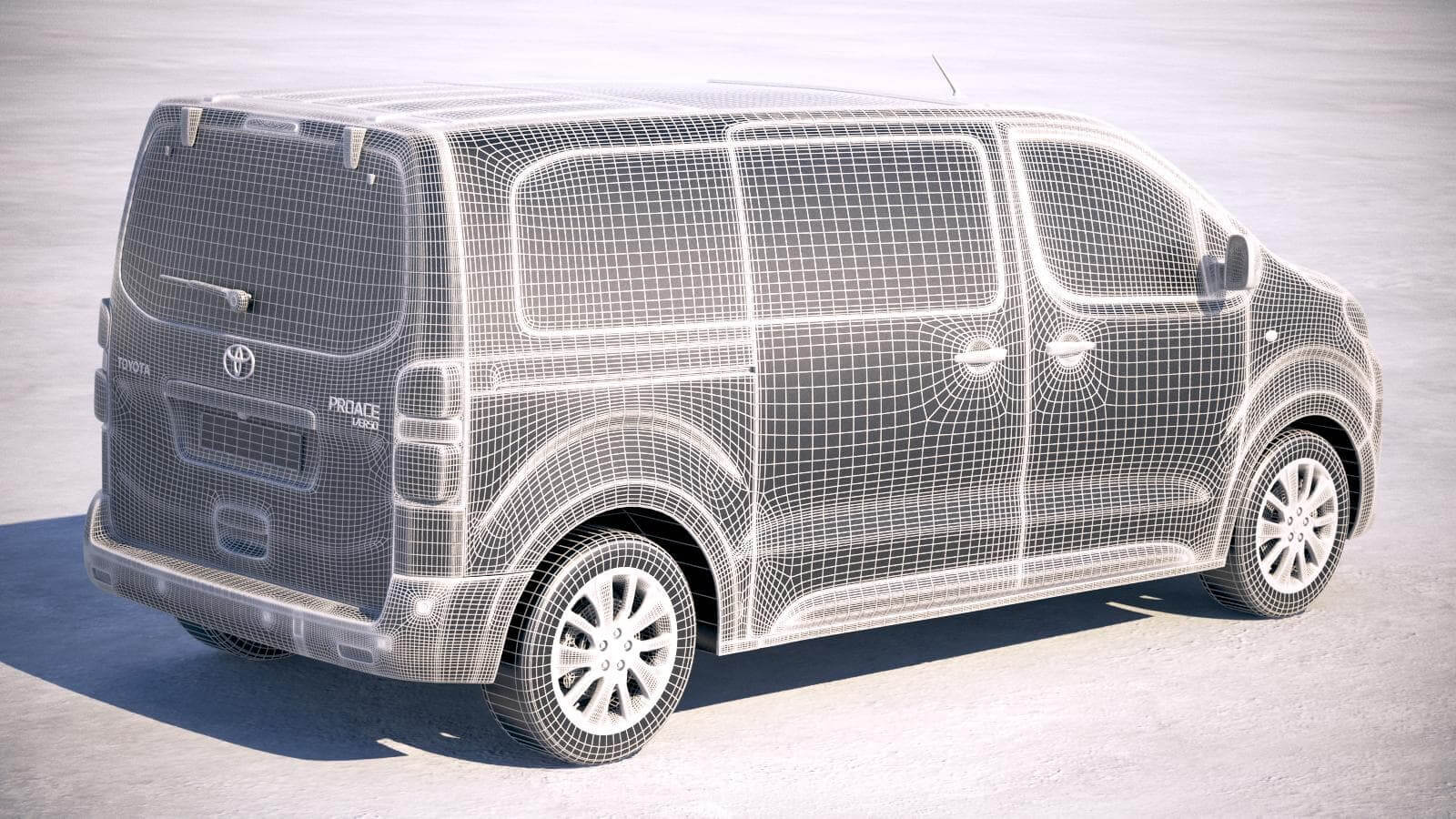 Toyota Ace Verso 2018 - 3D Model by SQUIR