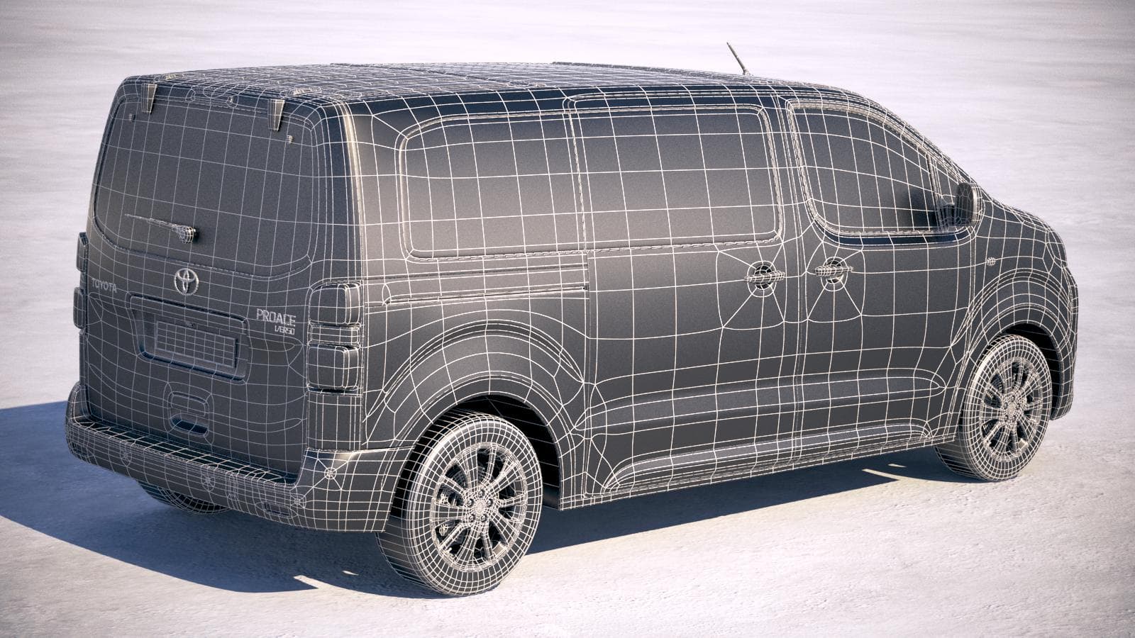 Toyota Ace Verso 2018 - 3D Model by SQUIR