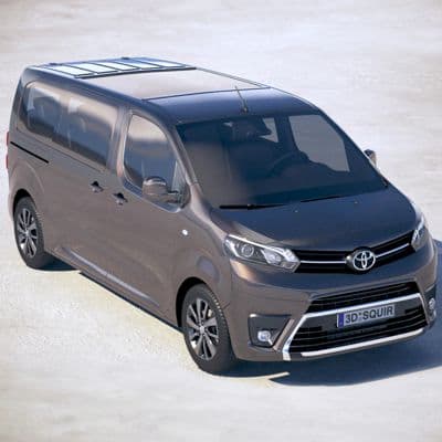 Toyota Ace Verso 2018 - 3D Model by SQUIR