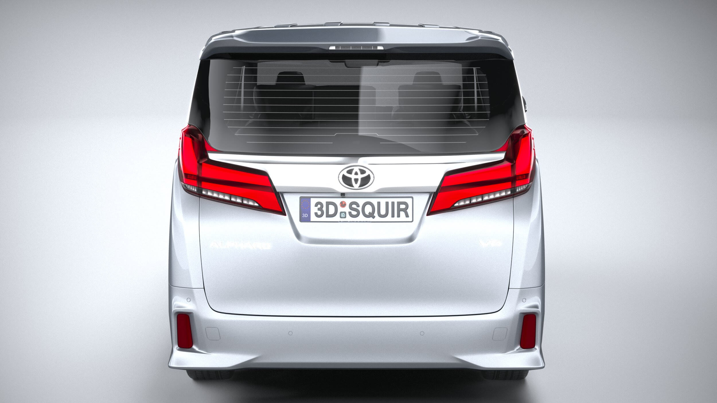 Toyota Alphard 2023 - 3D Model by SQUIR