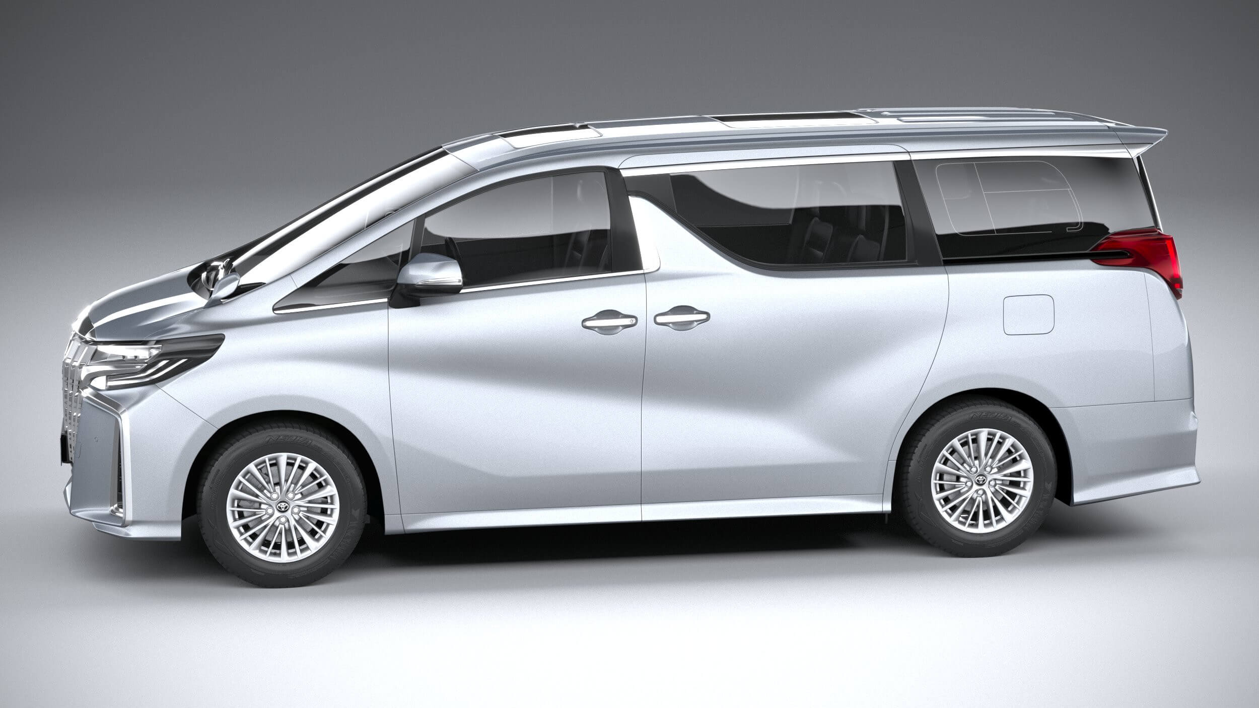 Toyota Alphard 2023 - 3D Model by SQUIR