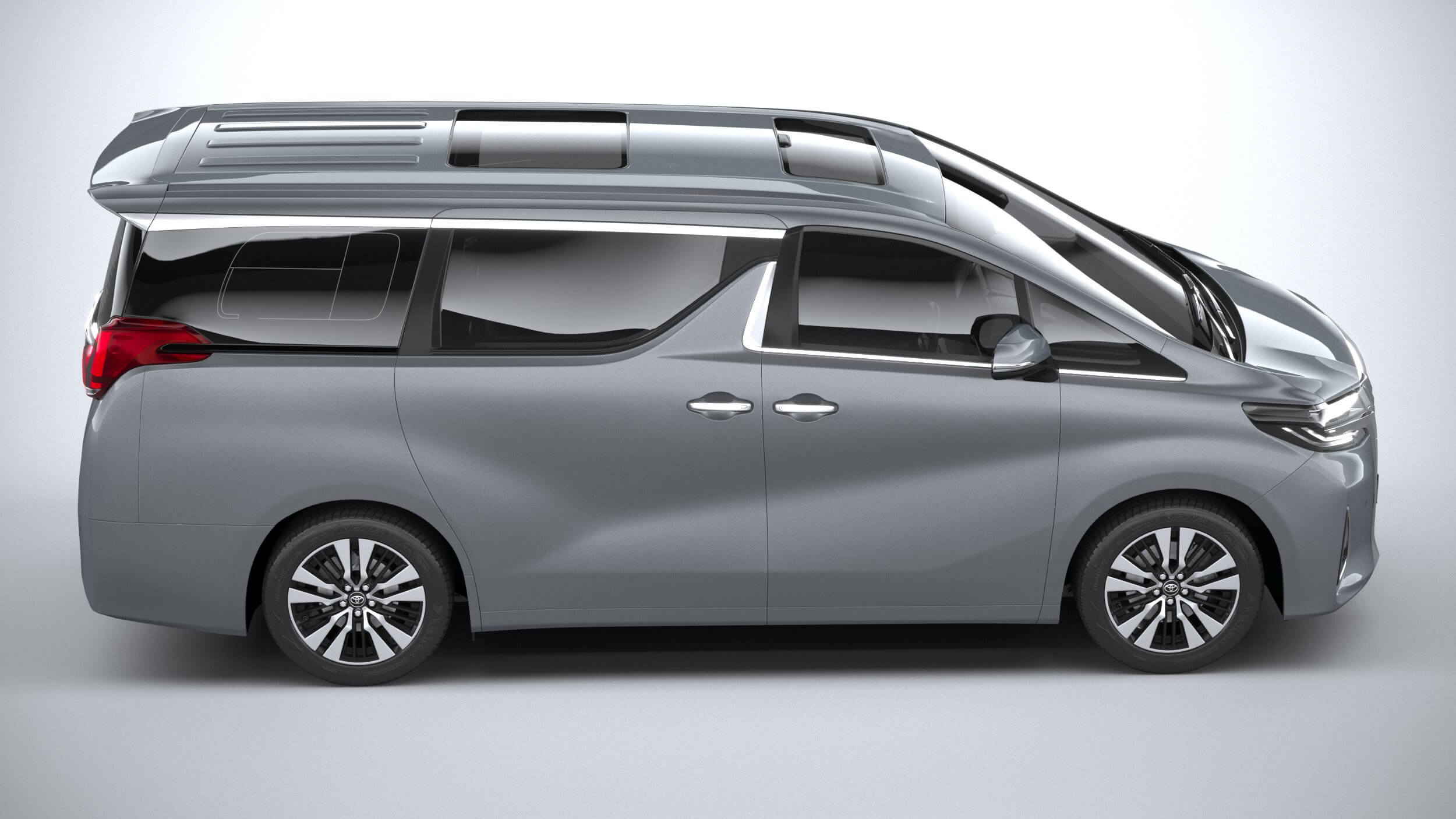 Toyota Alphard Base 2023 - 3D Model by SQUIR