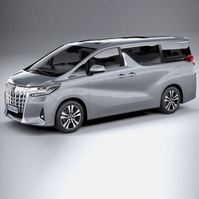 Toyota Alphard Base 2023 - 3D Model by SQUIR