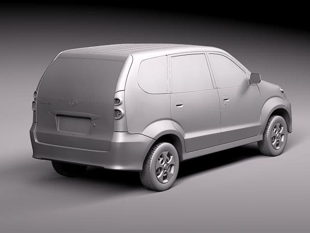 Toyota Avanza 2010 - 3D Model by SQUIR