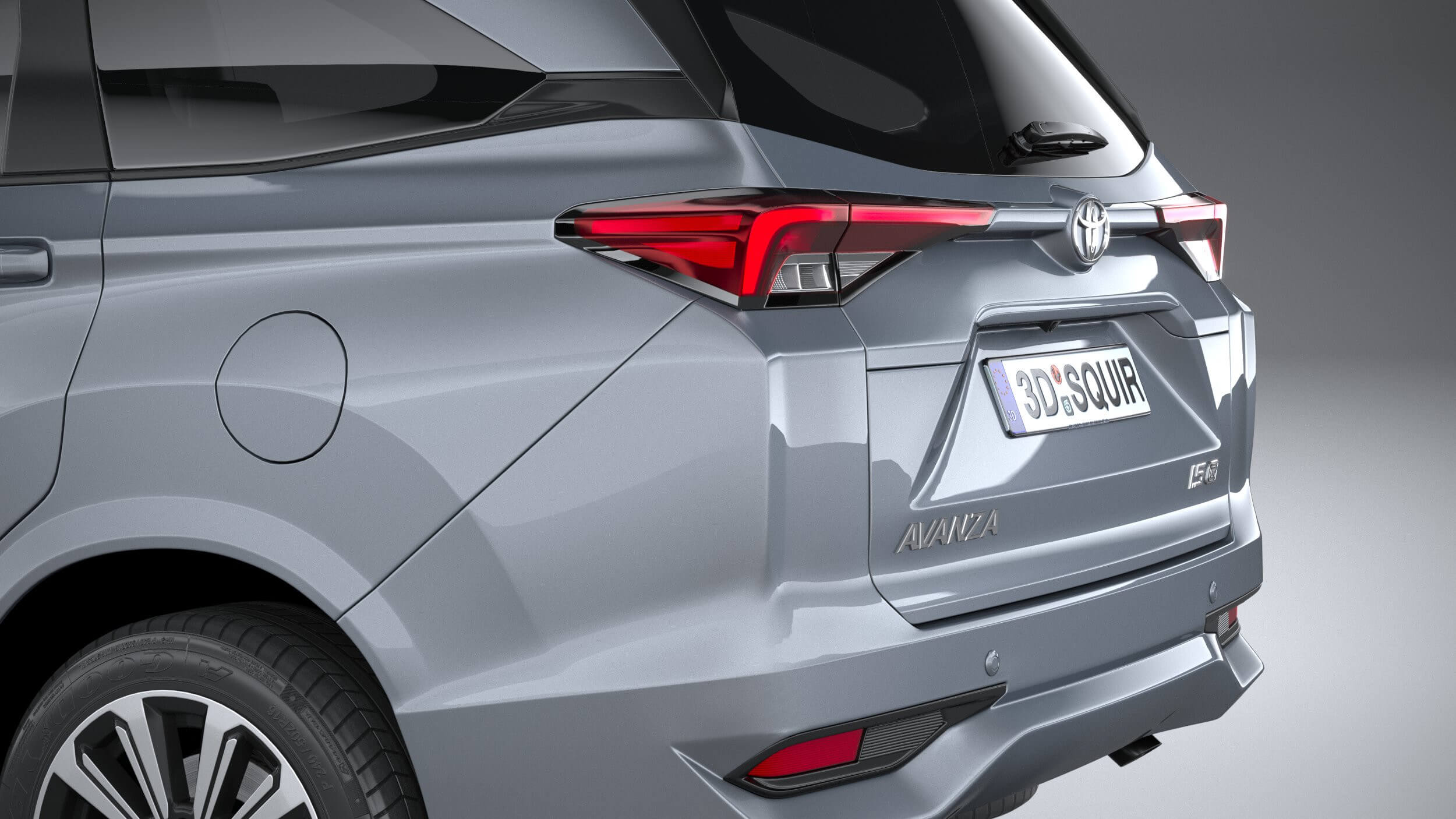 Toyota Avanza 2022 - 3D Model by SQUIR