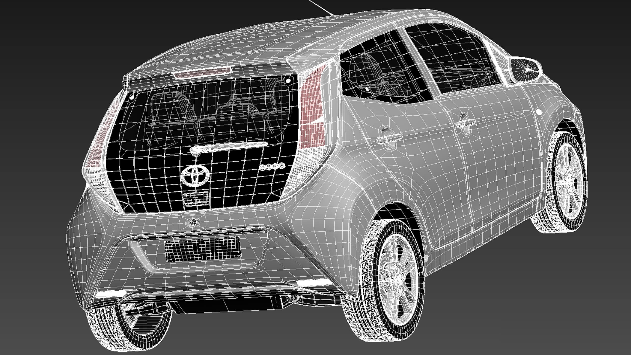 Toyota Aygo 2015 - 3D Model by SQUIR