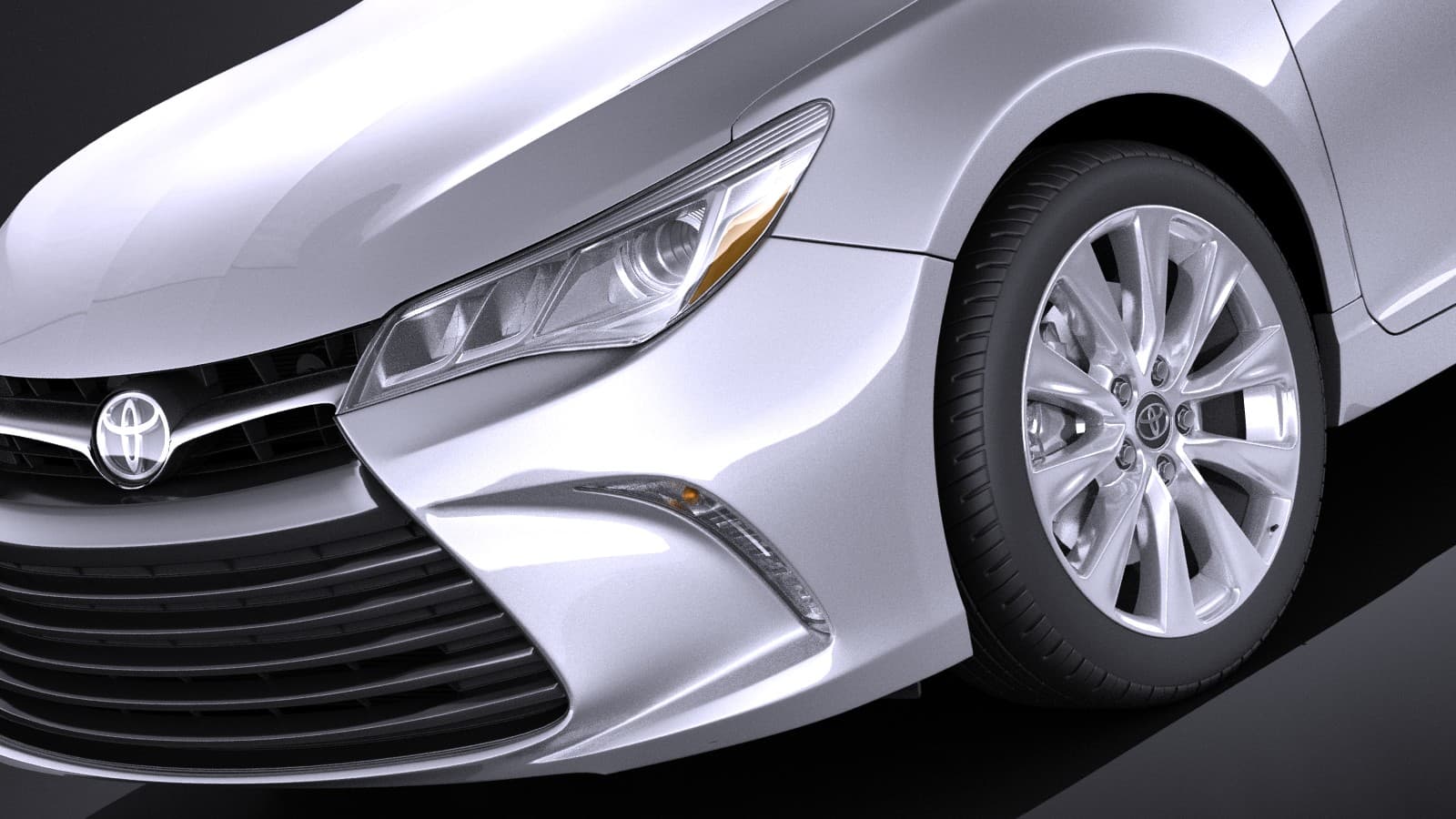 Toyota Camry 2015 (V-Ray) 3D Model by SQUIR