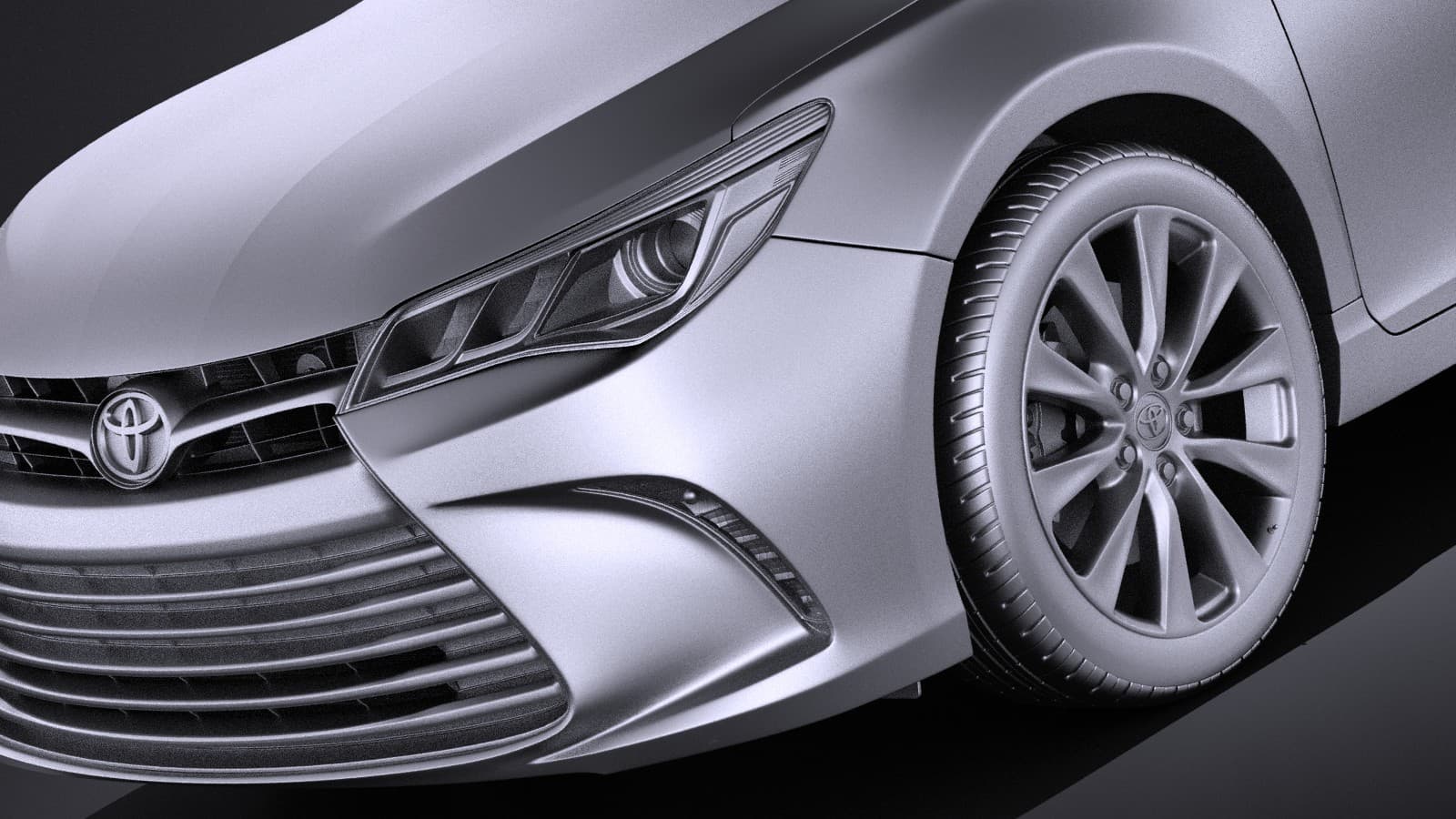 Toyota Camry 2015 (V-Ray) 3D Model by SQUIR