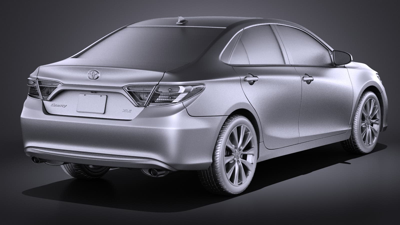 Toyota Camry 2015 (V-Ray) 3D Model by SQUIR