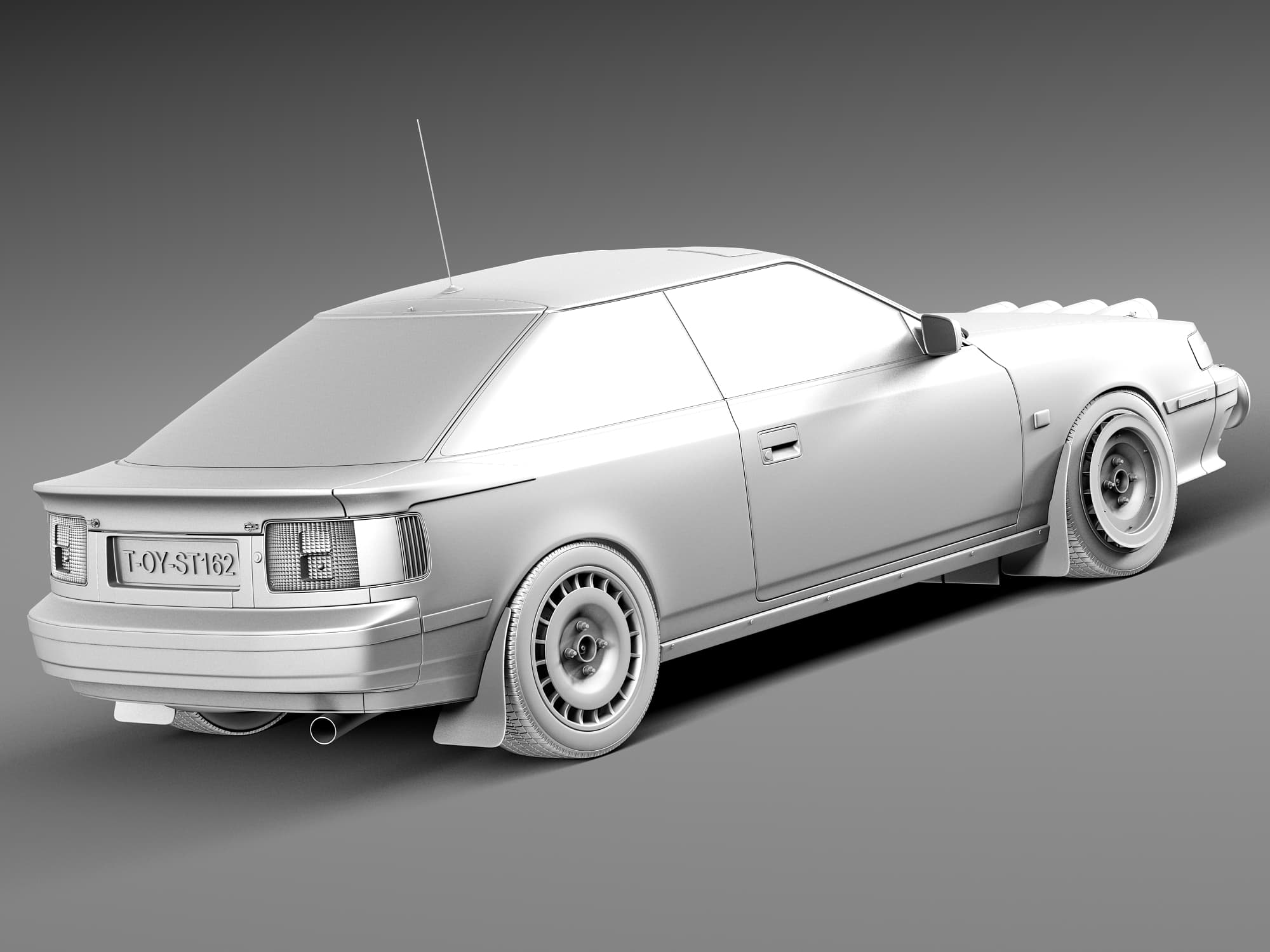 Toyota Celica 1985-1989 St165 Rally 3D Model by SQUIR
