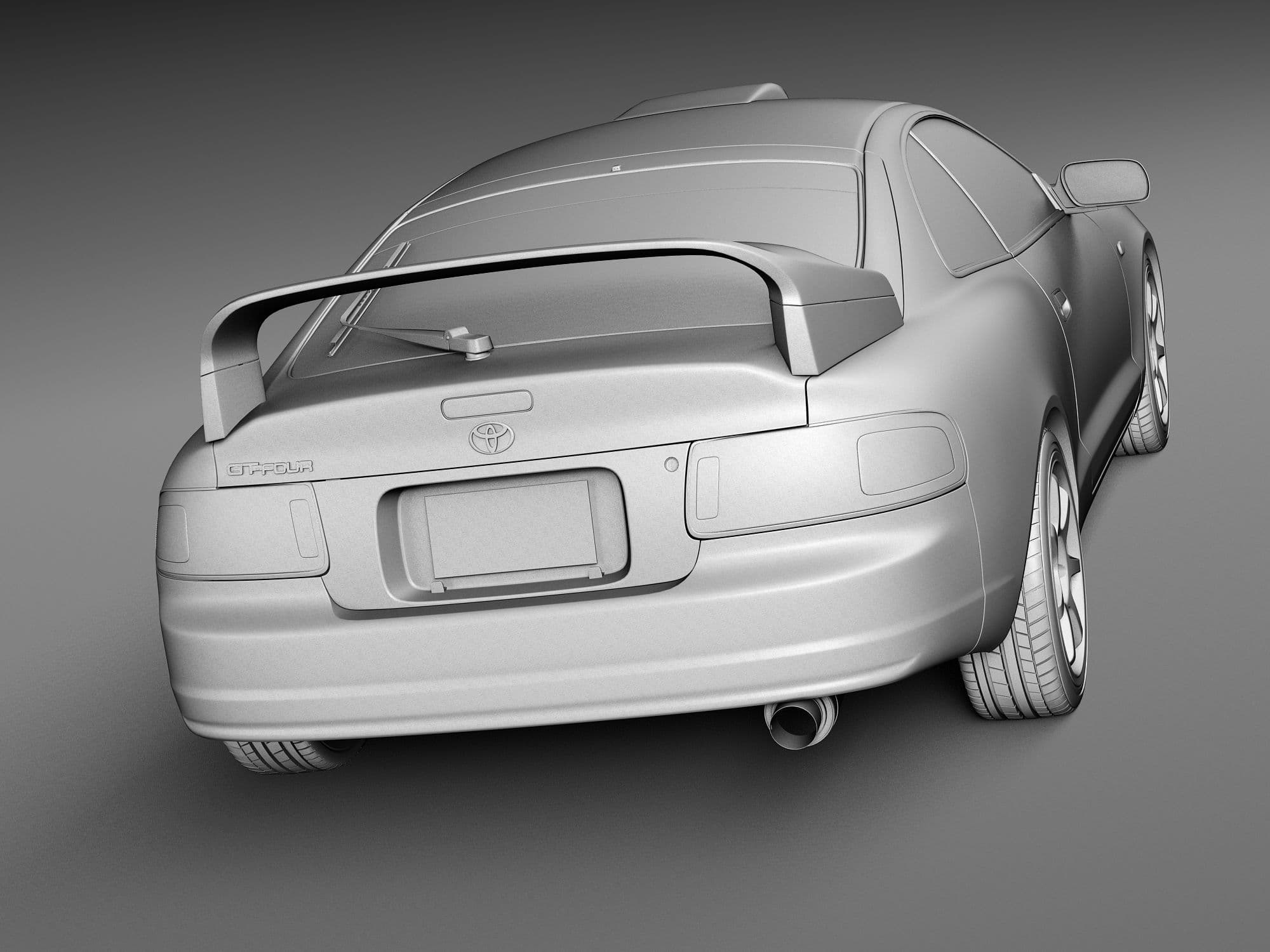 Toyota Celica GT4 Castrol Rally - 3D Model by SQUIR