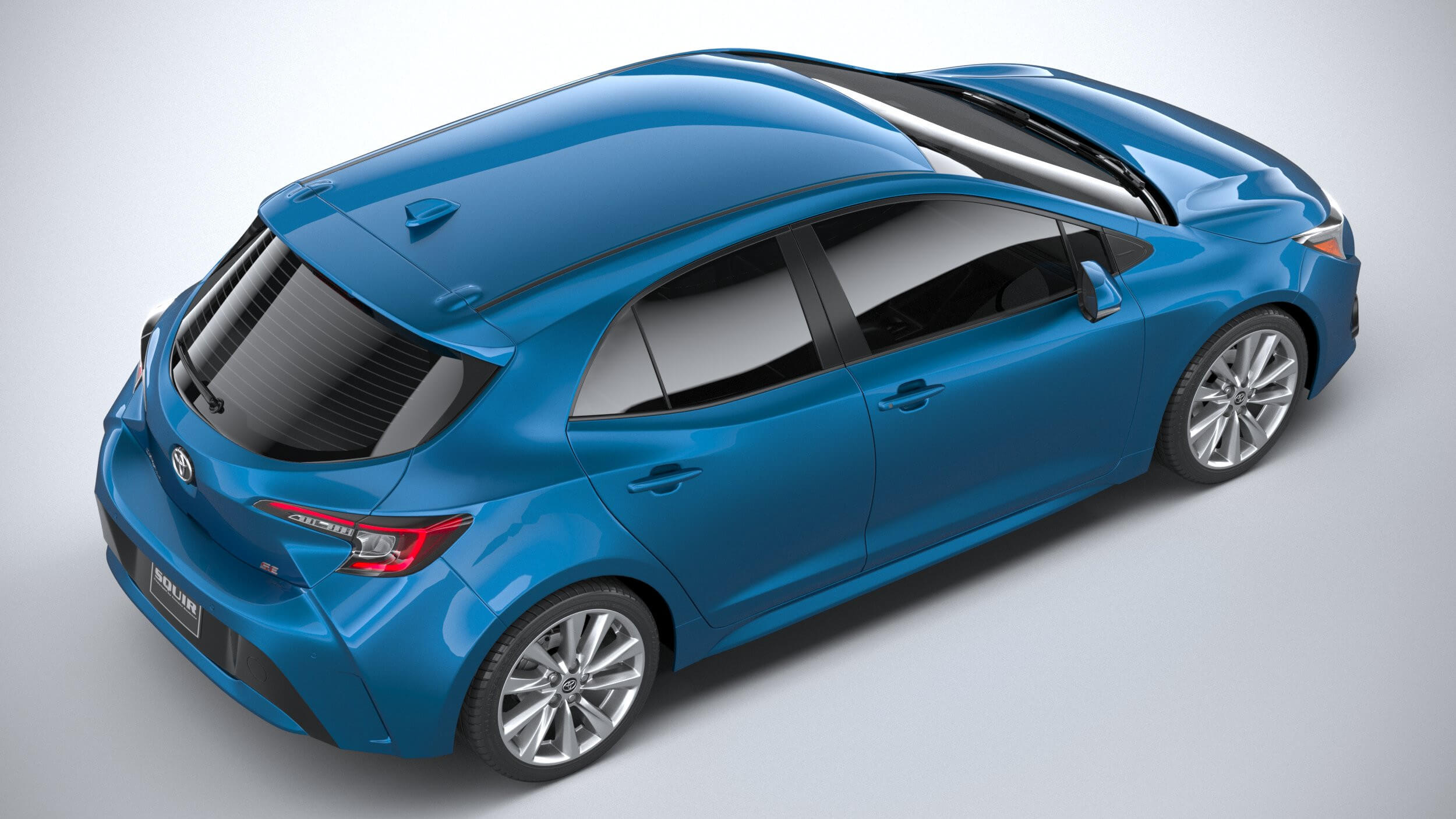 Toyota Corolla Hatchback 2023 - 3D Model by SQUIR