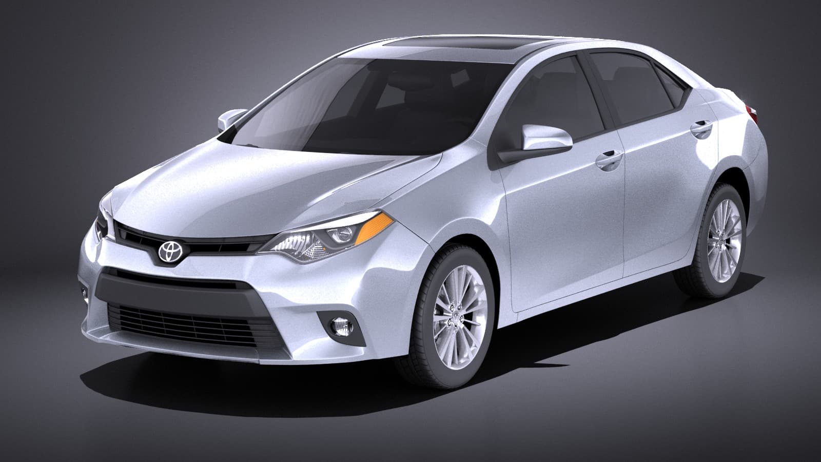 Toyota Corolla LE (US) 2016 (V-Ray) 3D Model by SQUIR