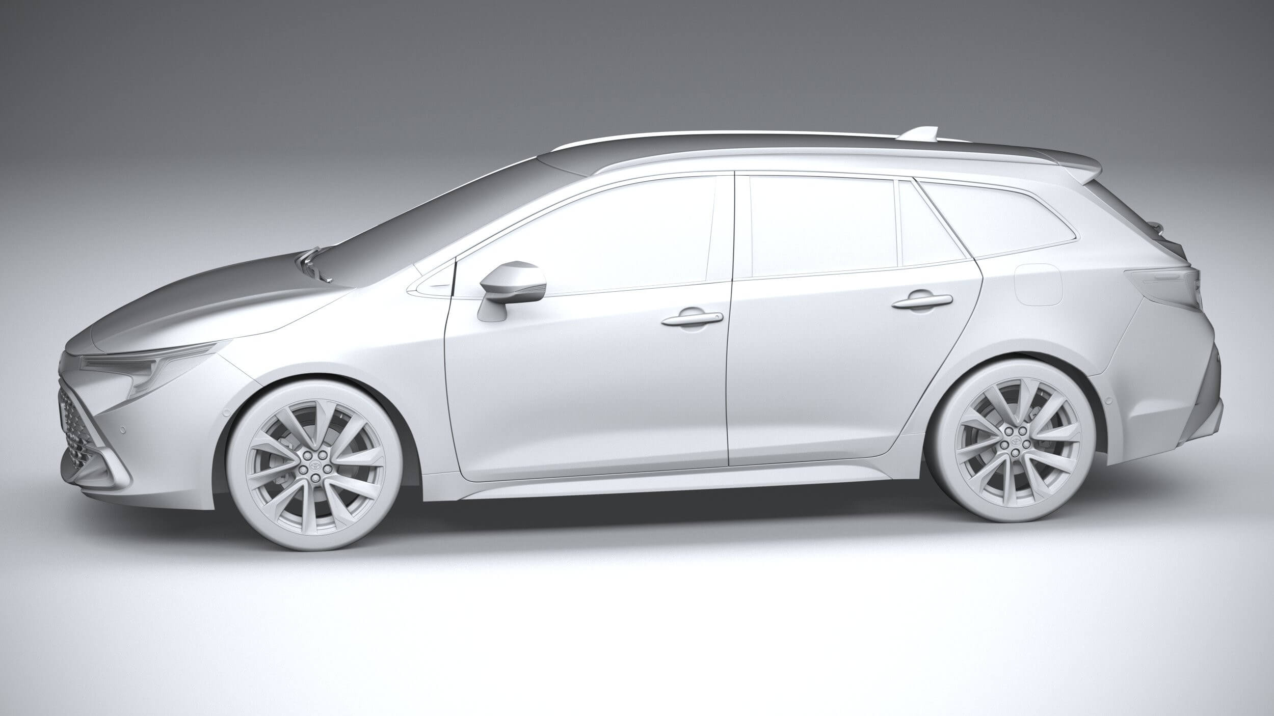 Toyota Corolla Touring 2023 - 3D Model by SQUIR