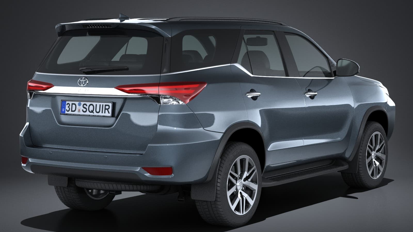 Toyota Fortuner 2017 - 3D Model by SQUIR