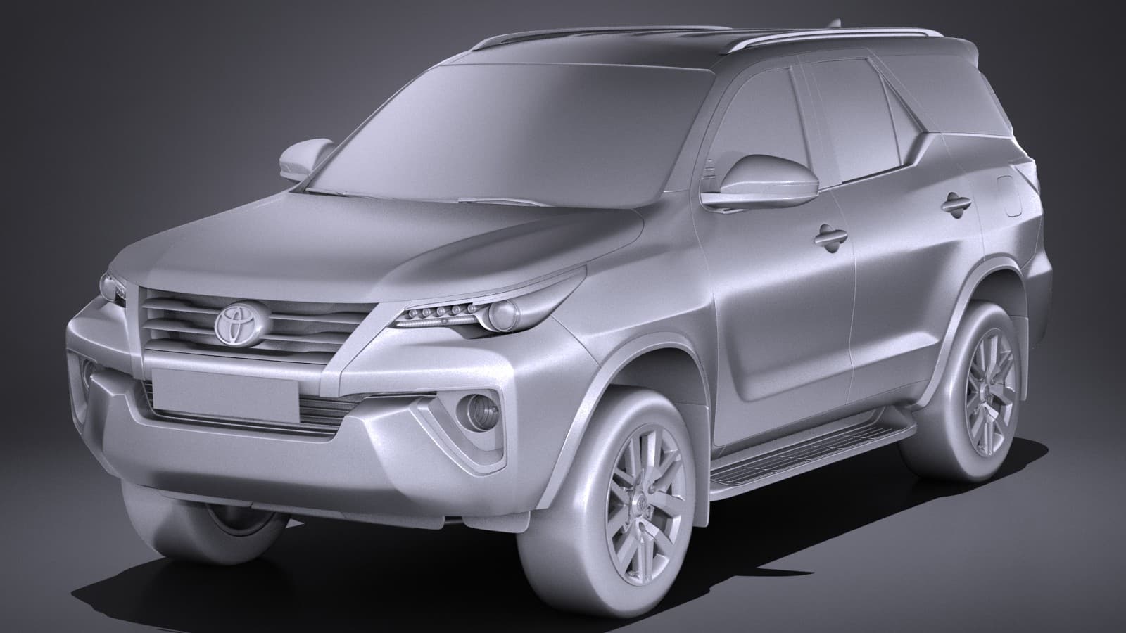 Toyota Fortuner 2017 - 3D Model by SQUIR