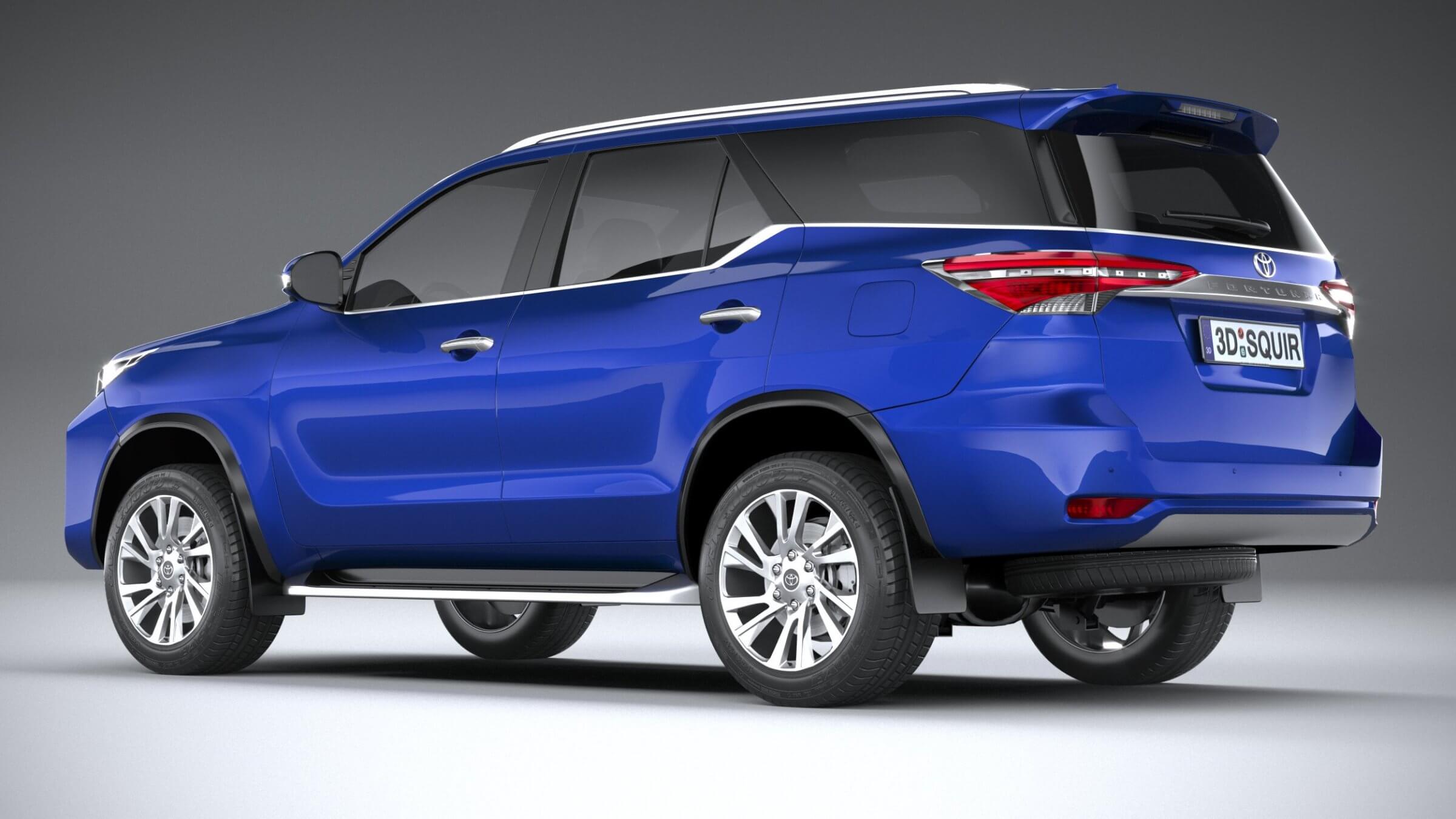 Toyota Fortuner V2 2021 - 3D Model by SQUIR