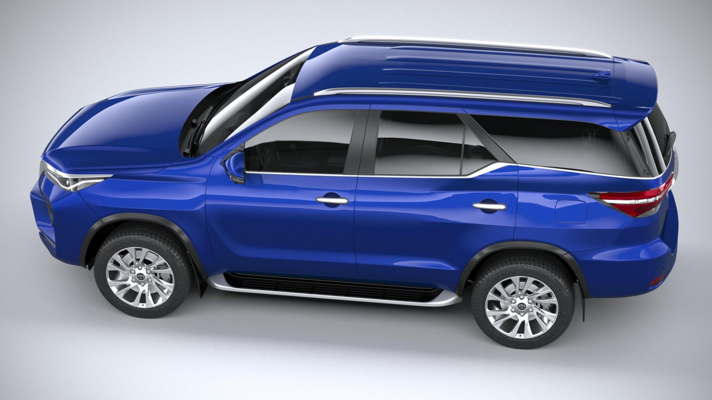 Toyota Fortuner V2 2021 - 3D Model by SQUIR