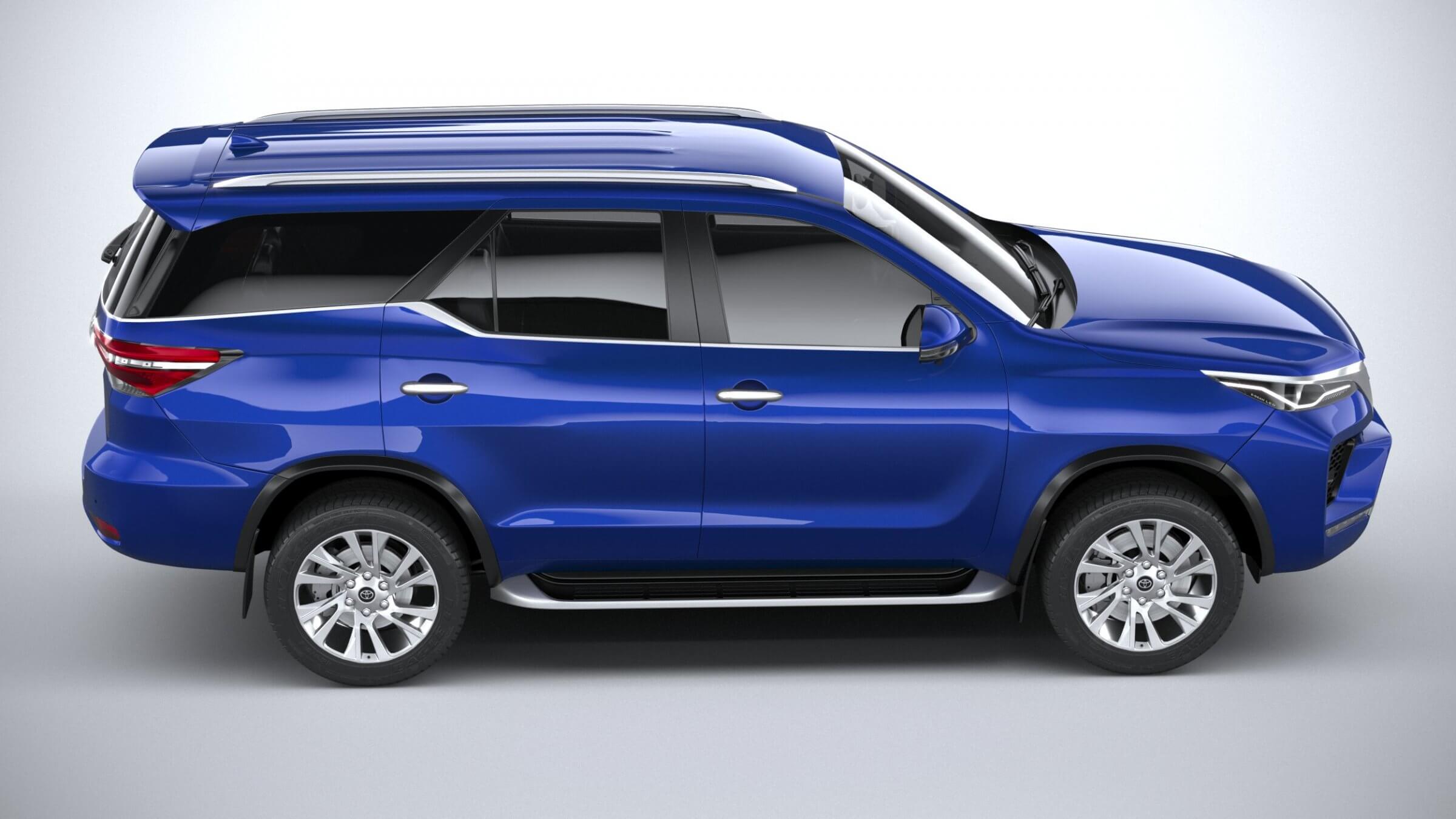 Toyota Fortuner V2 2021 - 3D Model by SQUIR