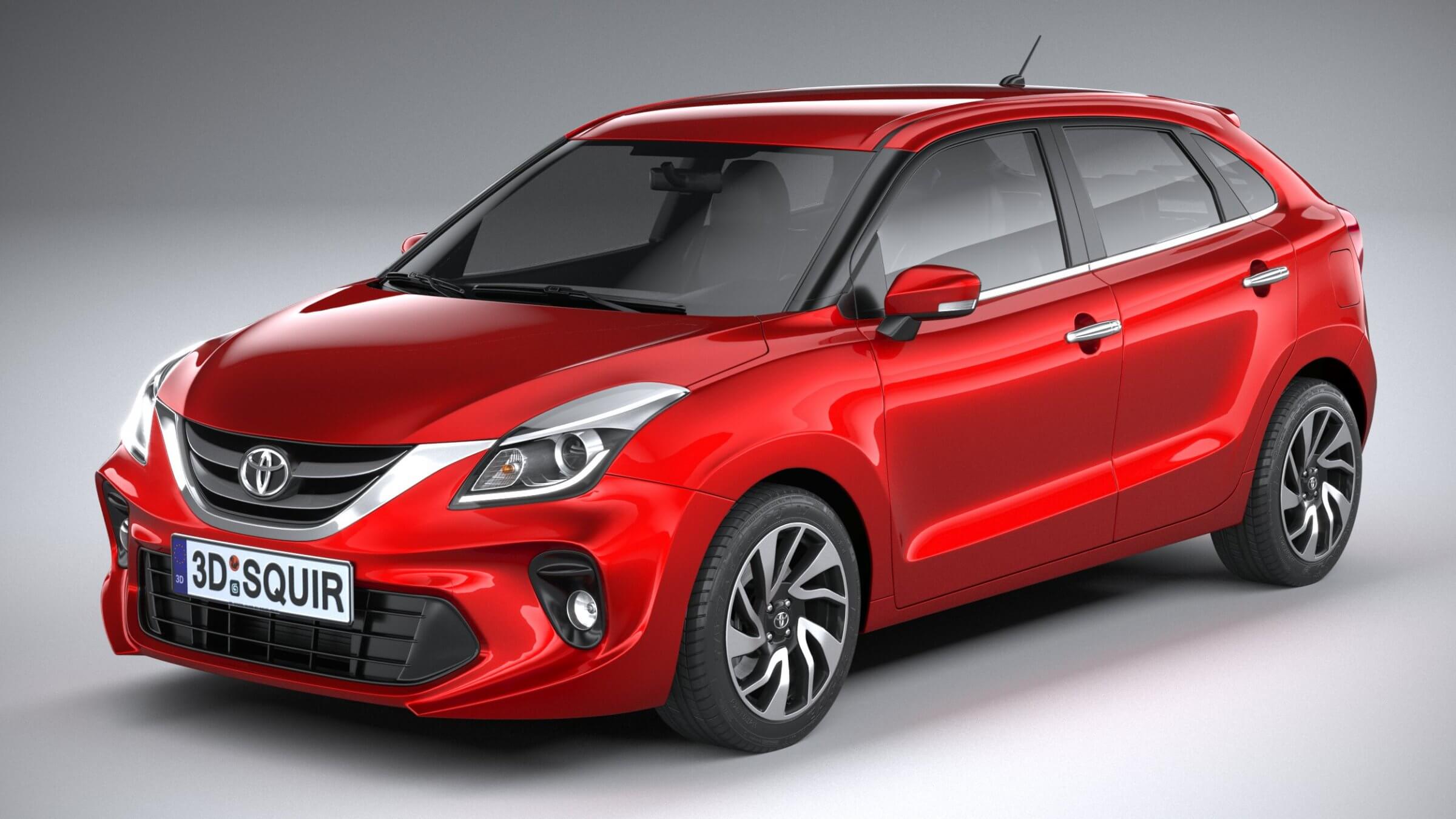 Toyota Glanza 2019 - 3D Model by SQUIR